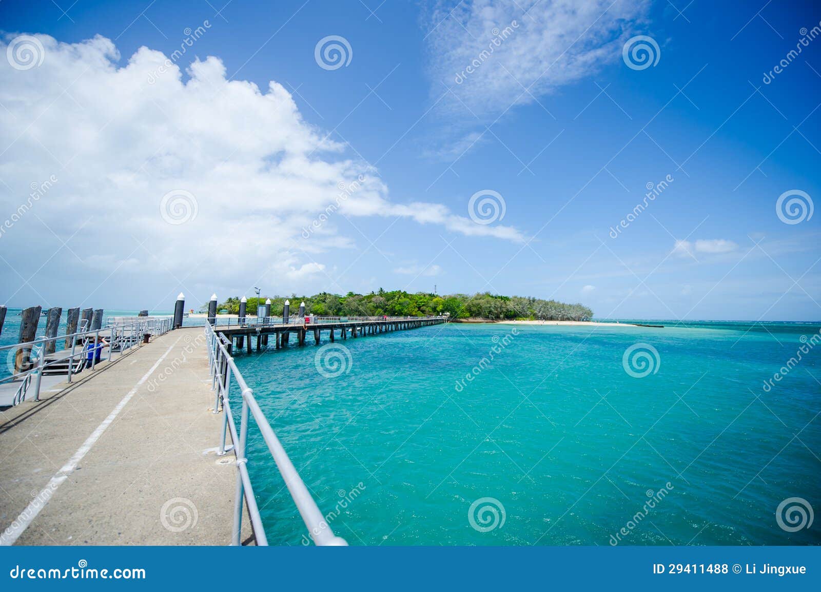 Hot summer beach stock photo. Image of blue, great, green - 29411488