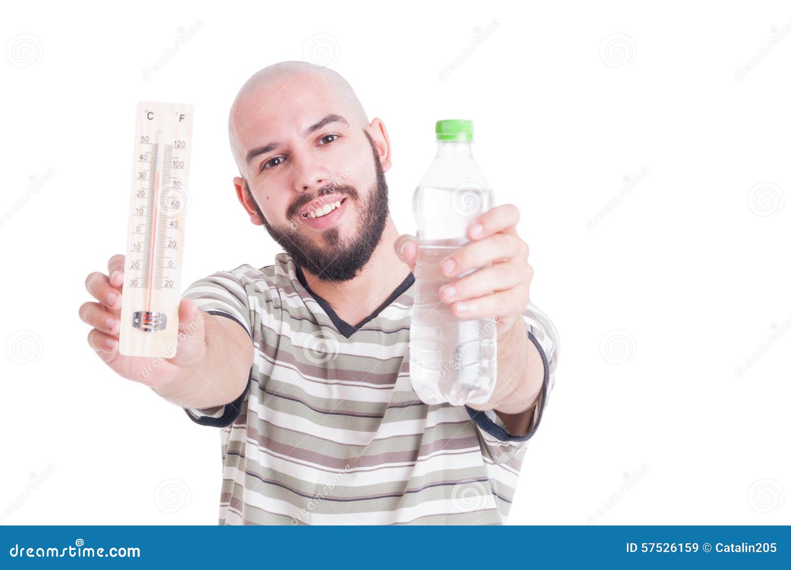 Hot Summer and Dehydration Concept Stock Image - Image of human, male ...