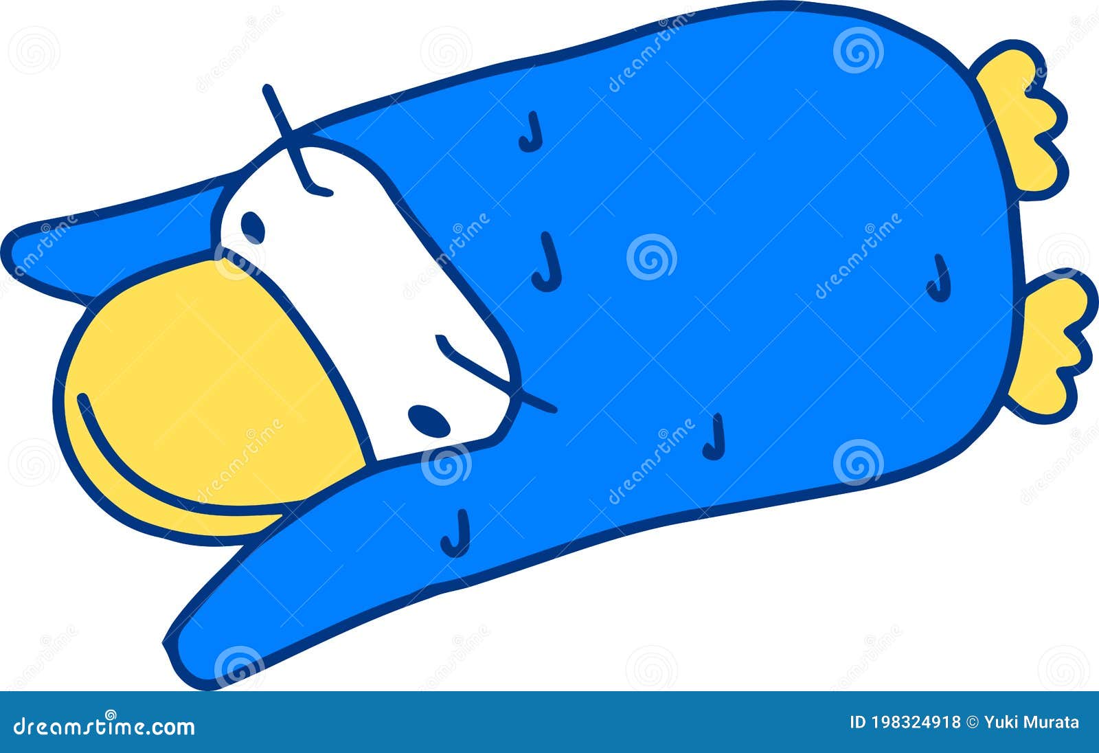 Hot Summer Penguin with Sweating Stock Vector - Illustration of cold ...