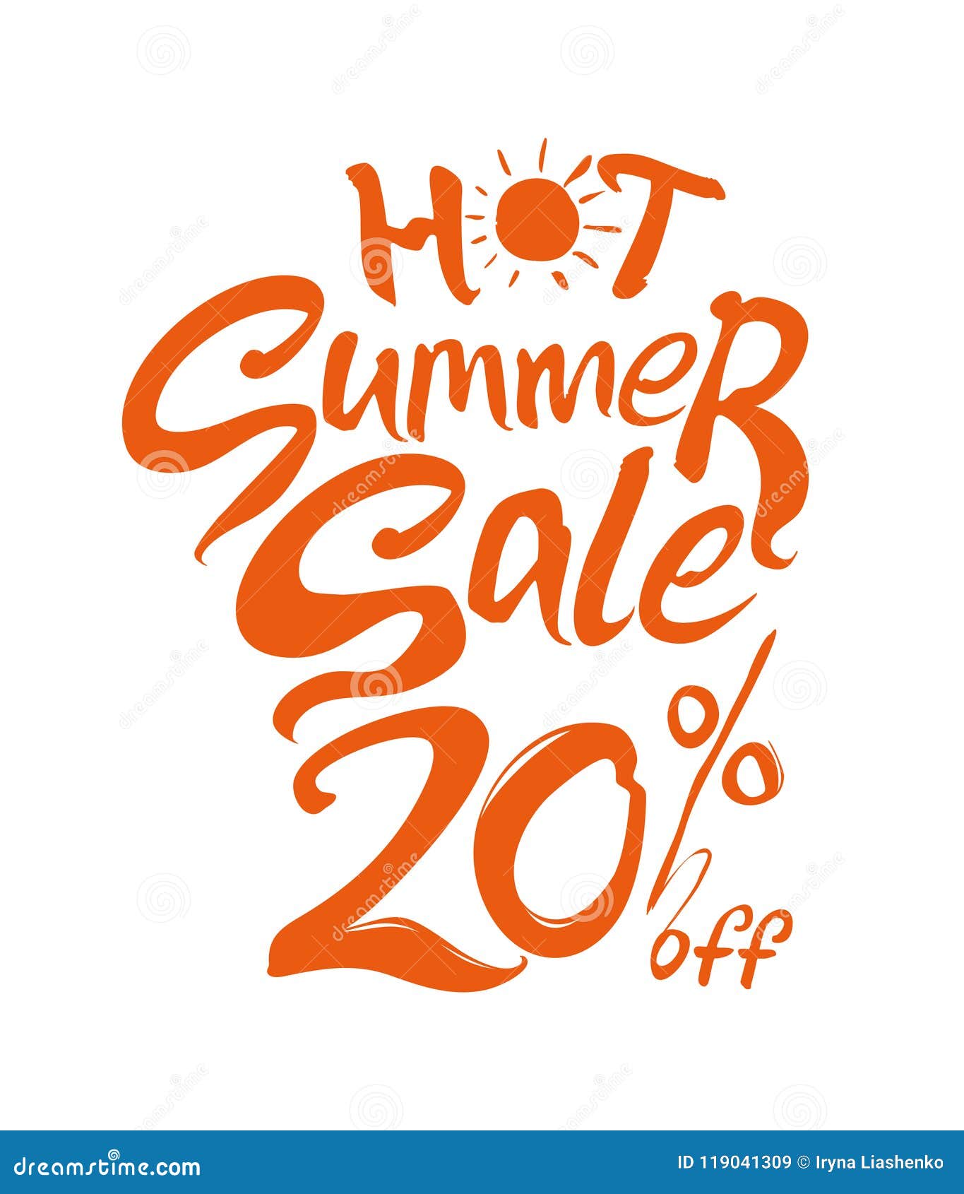 Hot Summer Sale. 20 Off. Hand Lettering and Sun Vector Poster Stock ... Hot Summer Sale. 20 Off. Hand Lettering and Sun Vector Poster Stock ...