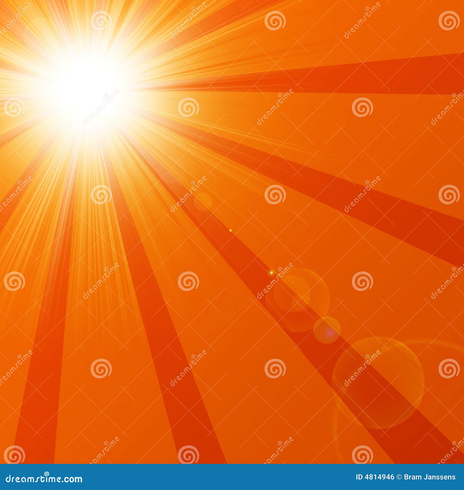 Hot summer sun stock illustration. Illustration of backdrop - 4814946