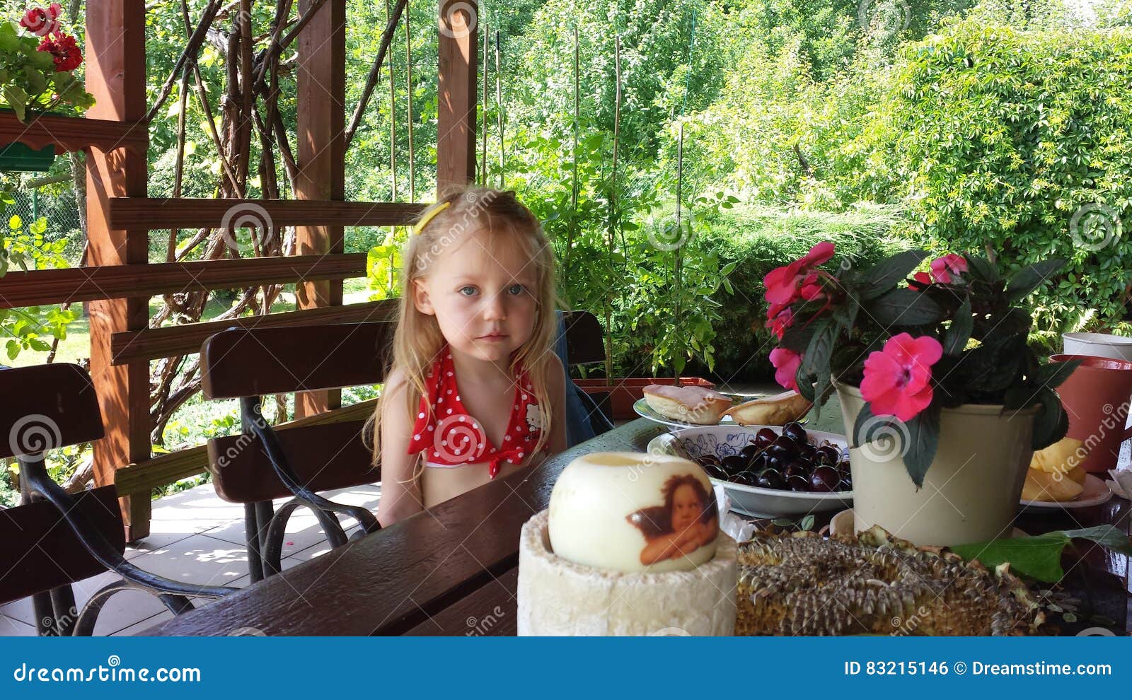 Hot Summer stock photo. Image of white, lunch, house - 83215146