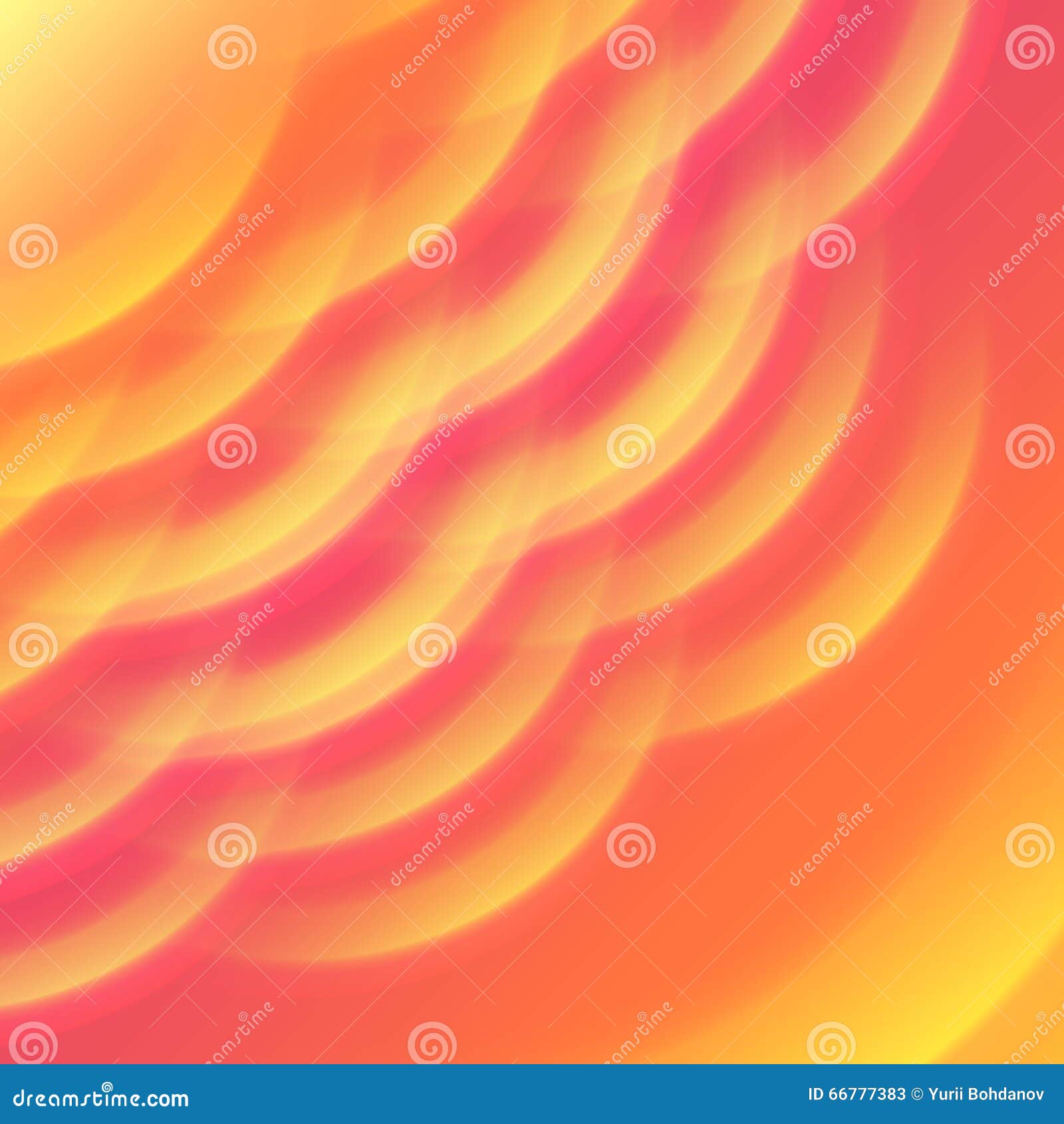 Hot Sun Light and Heat Wave Abstract Background Stock Vector ...