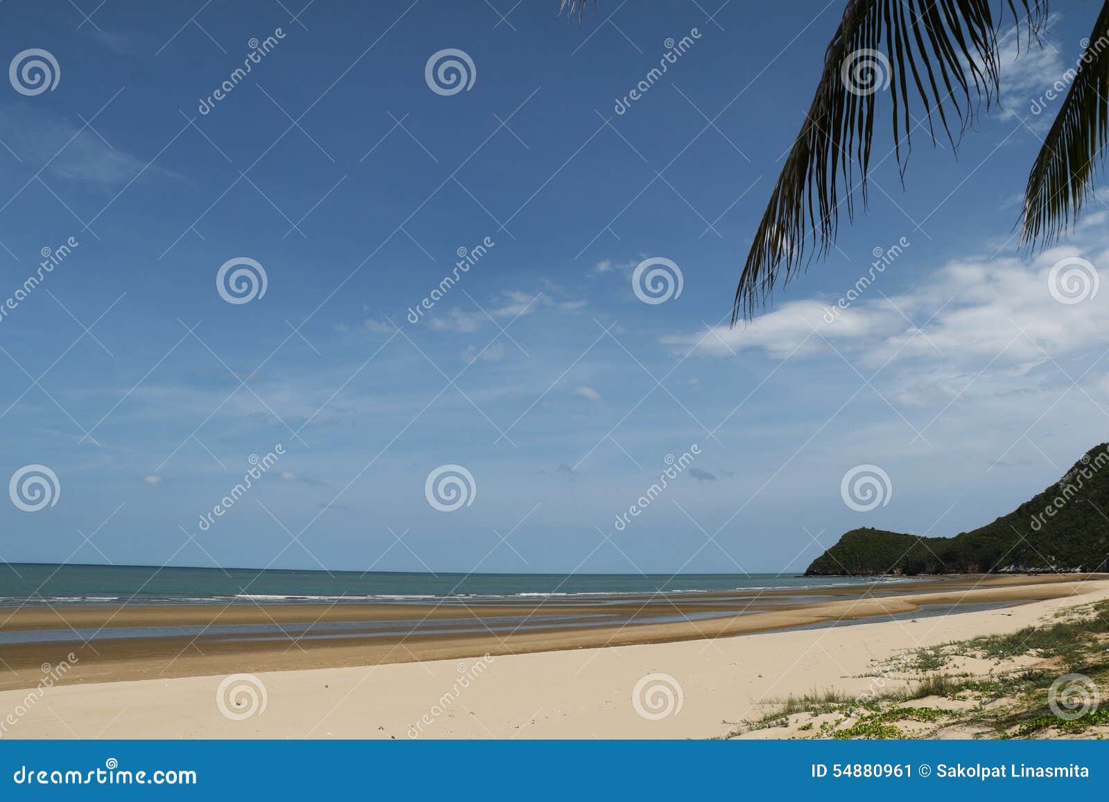Hot Sunny Day Beach stock image. Image of recreation - 54880961
