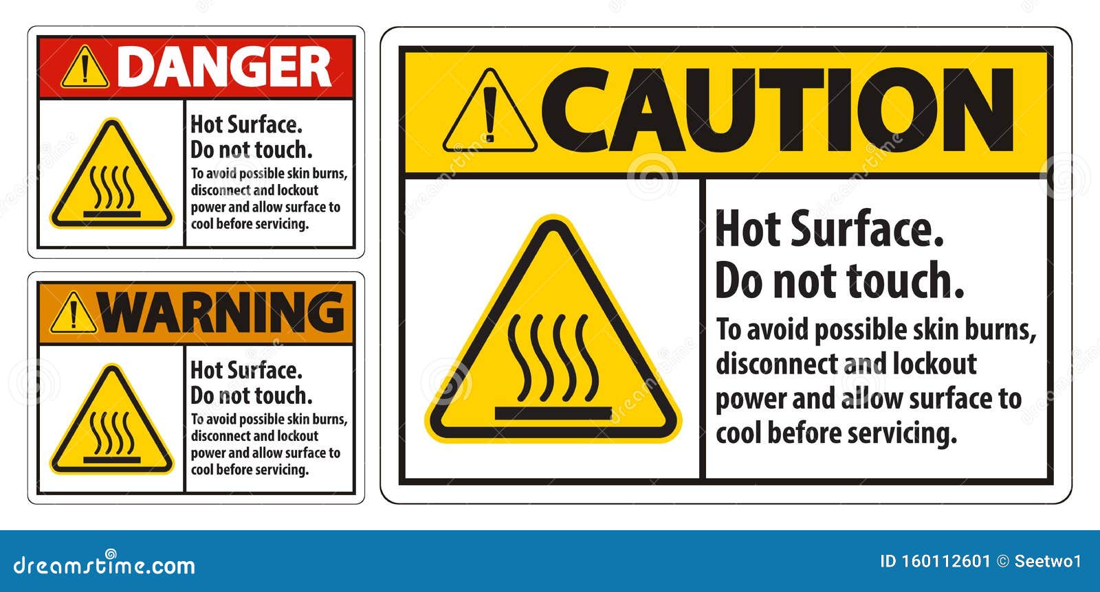 Hot Surface, Do Not Touch, To Avoid Possible Skin Burns, Disconnect And ...