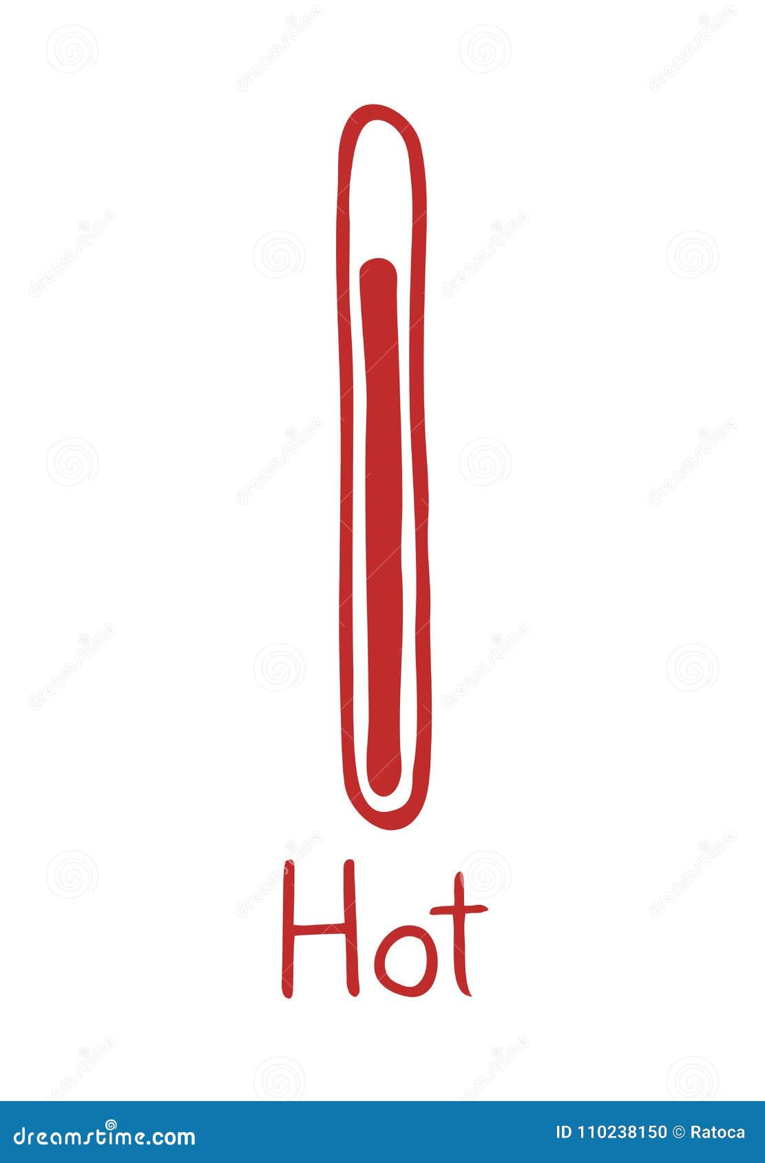 Hot symbol design stock vector. Illustration of weather - 110238150