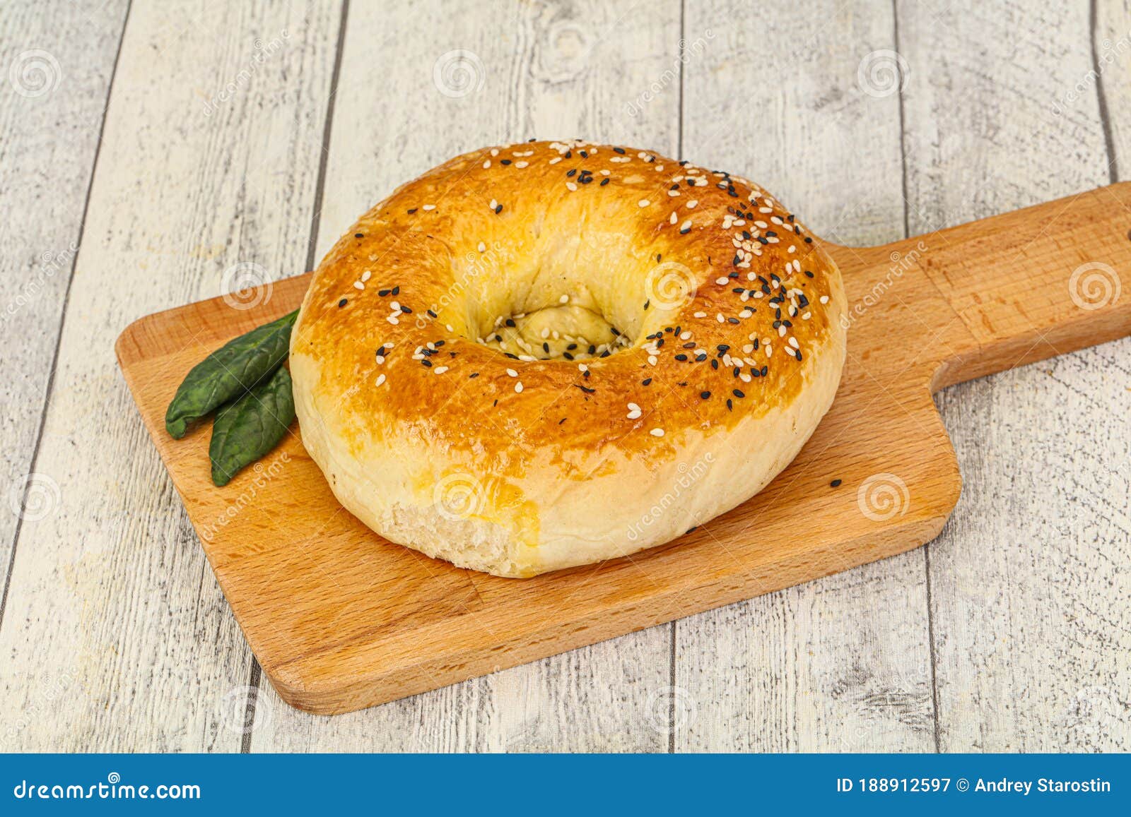 Hot Tasty Uzbek Flatbread for Snack Stock Image - Image of healthy ...