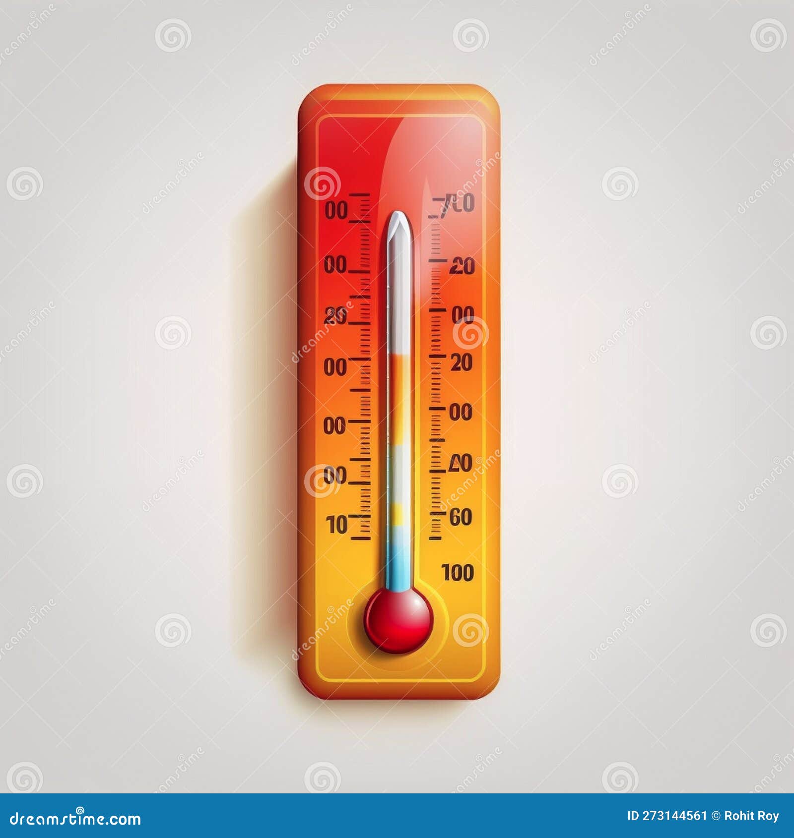 Hot, Temperature, Thermometer Icon Ai Generative Stock Illustration ...
