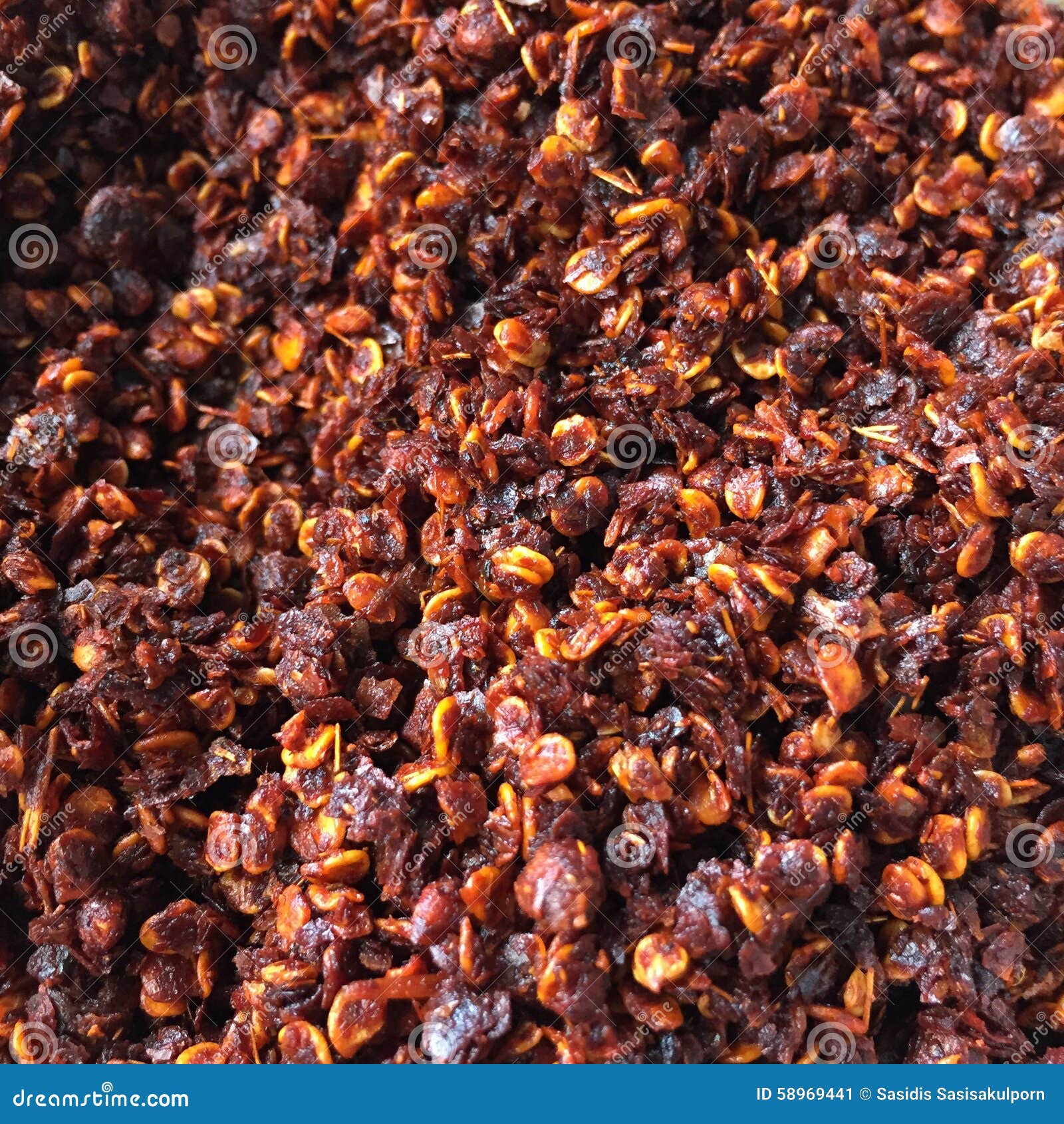 Hot Thai Spicy Roasted Chilli Stock Image - Image of light, gray: 58969441