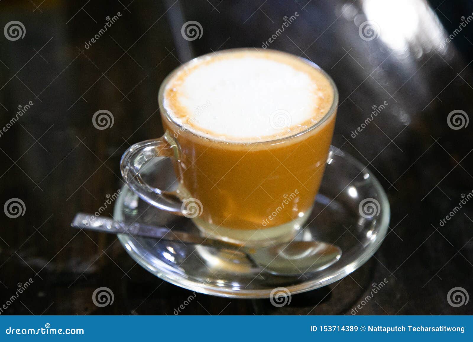 Hot Thai Tea with Milk stock image. Image of serve, beverage - 153714389