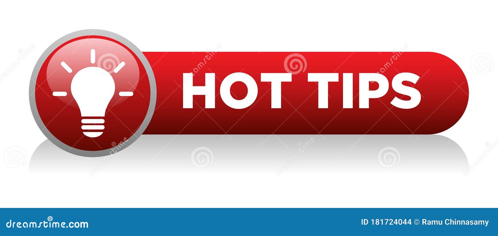 Hot tips button stock illustration. Illustration of elegant - 181724044