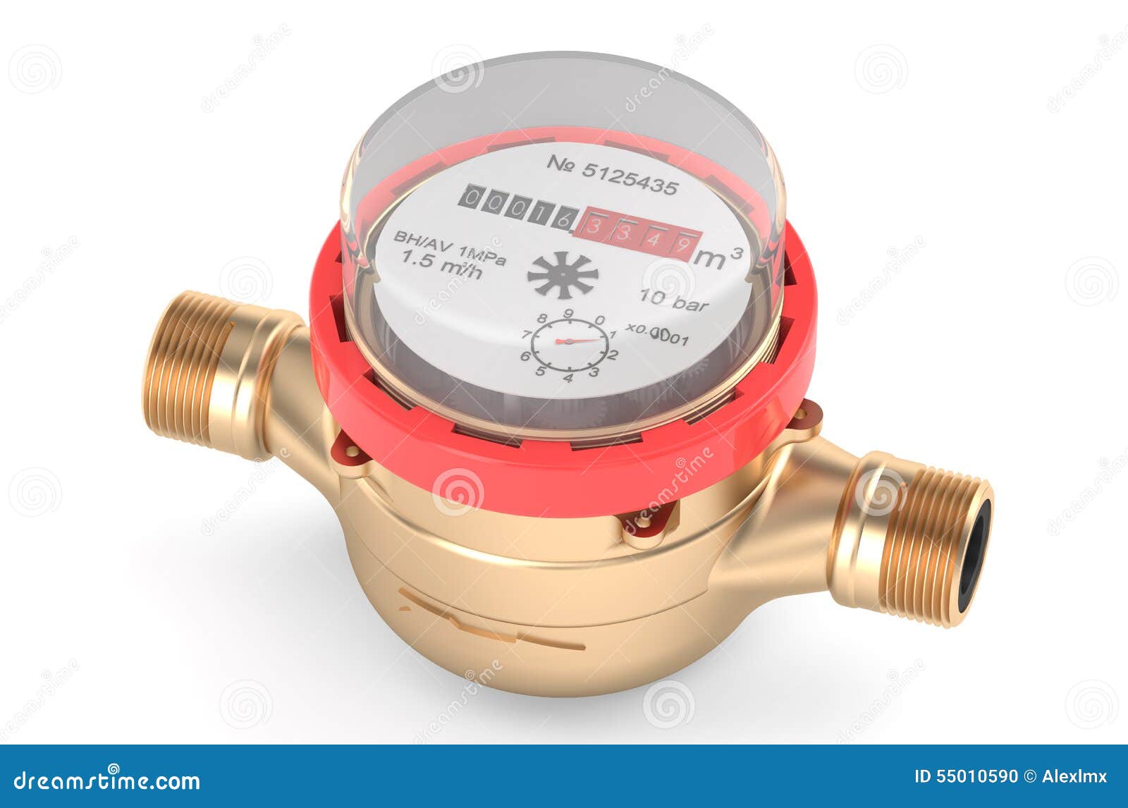Water Meters Icon Cartoon Vector Illustration | CartoonDealer.com #88212604
