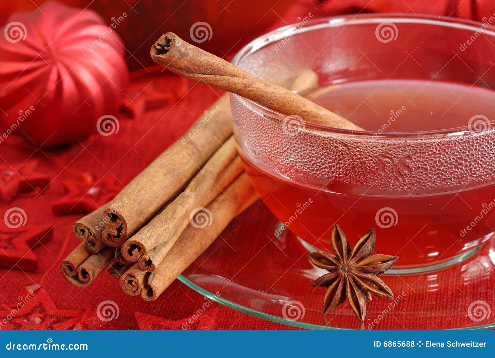Hot winter tea stock photo. Image of aroma, anise, deco - 6865688