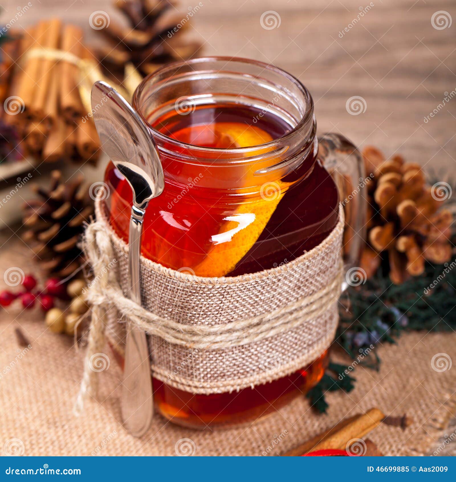 Hot winter tea stock image. Image of breakfast, aroma - 46699885