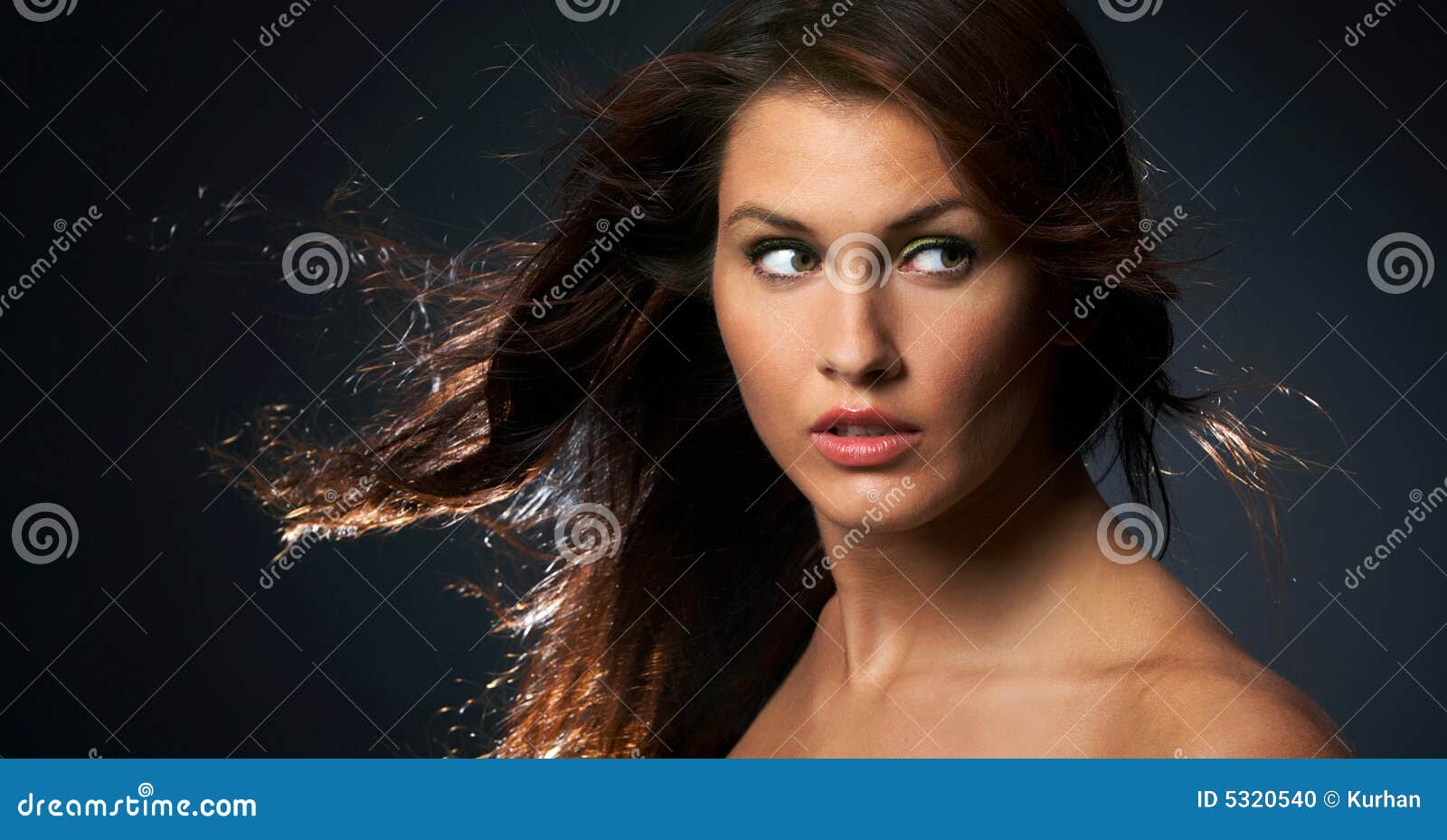 Hot woman stock photo. Image of beauty, women, white, makeup - 5320540