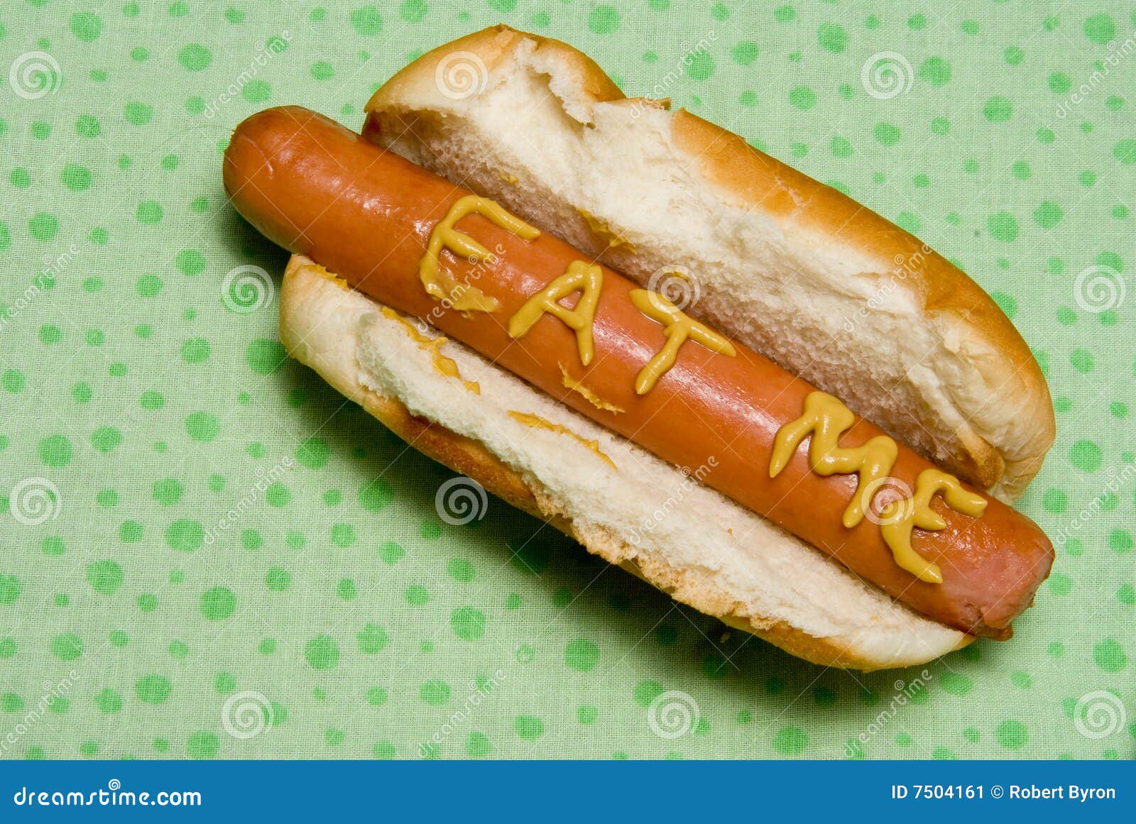 Hotdog stock image. Image of healthy, nutrition, bread - 7504161