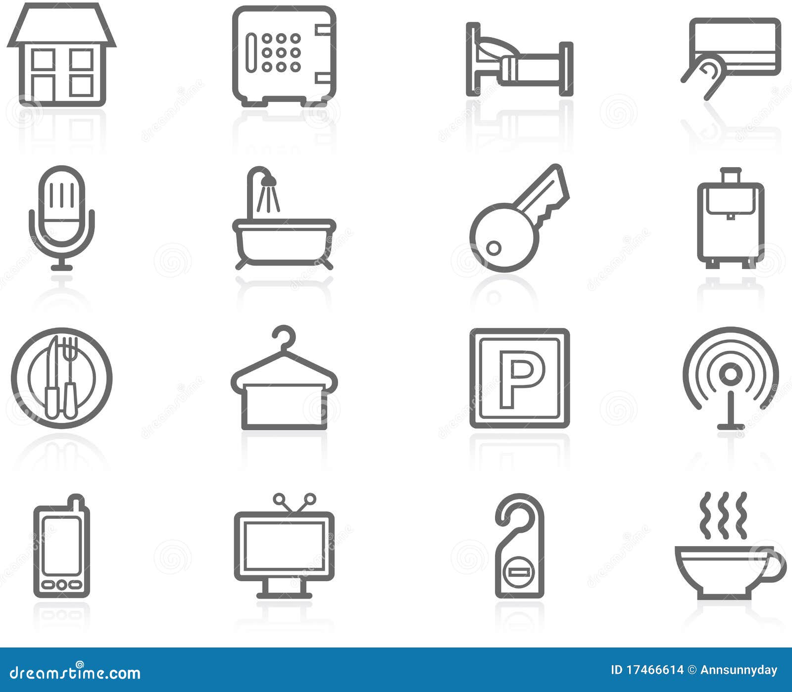 Accommodation Vector Illustration | CartoonDealer.com #74683676