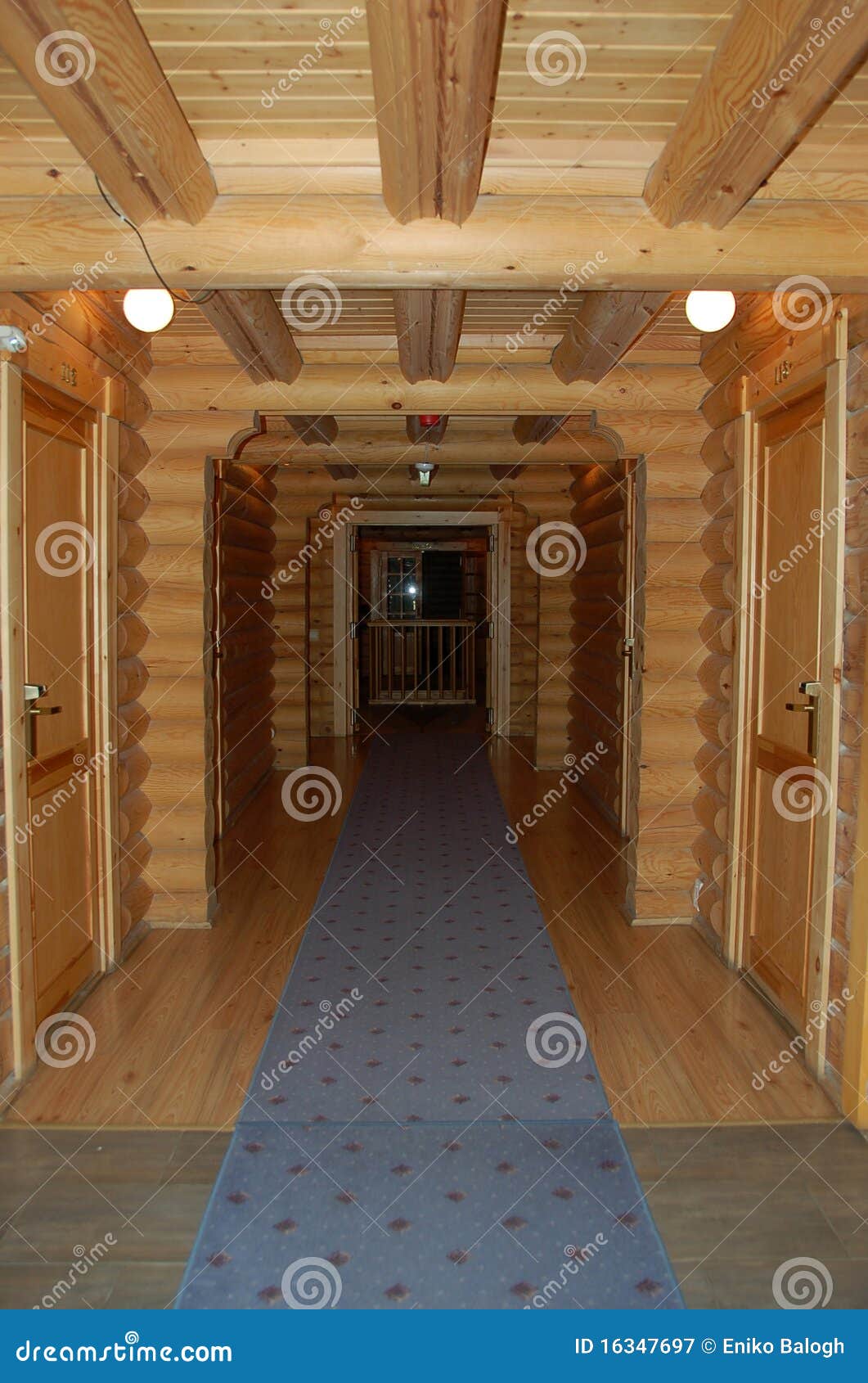 Hotel aisle stock image. Image of indoor, accomodation - 16347697