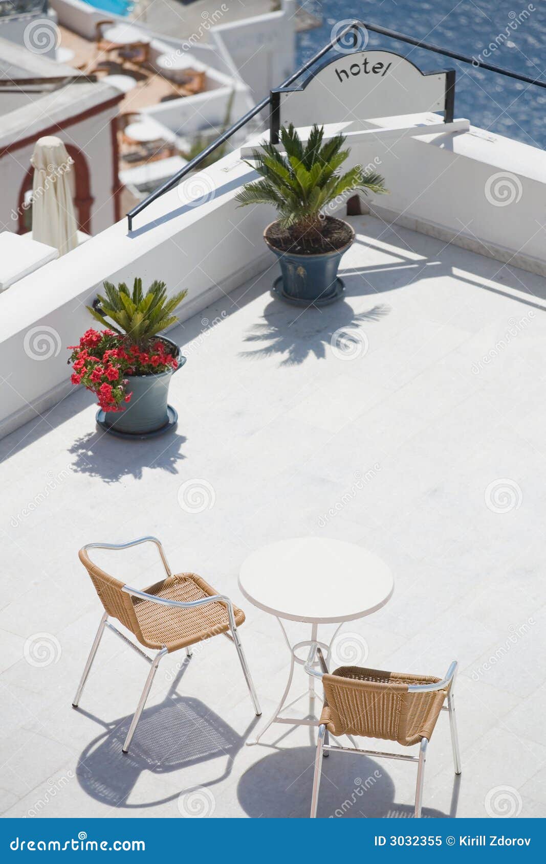 Hotel balcony stock image. Image of lanai, sunshine, sunny - 3032355