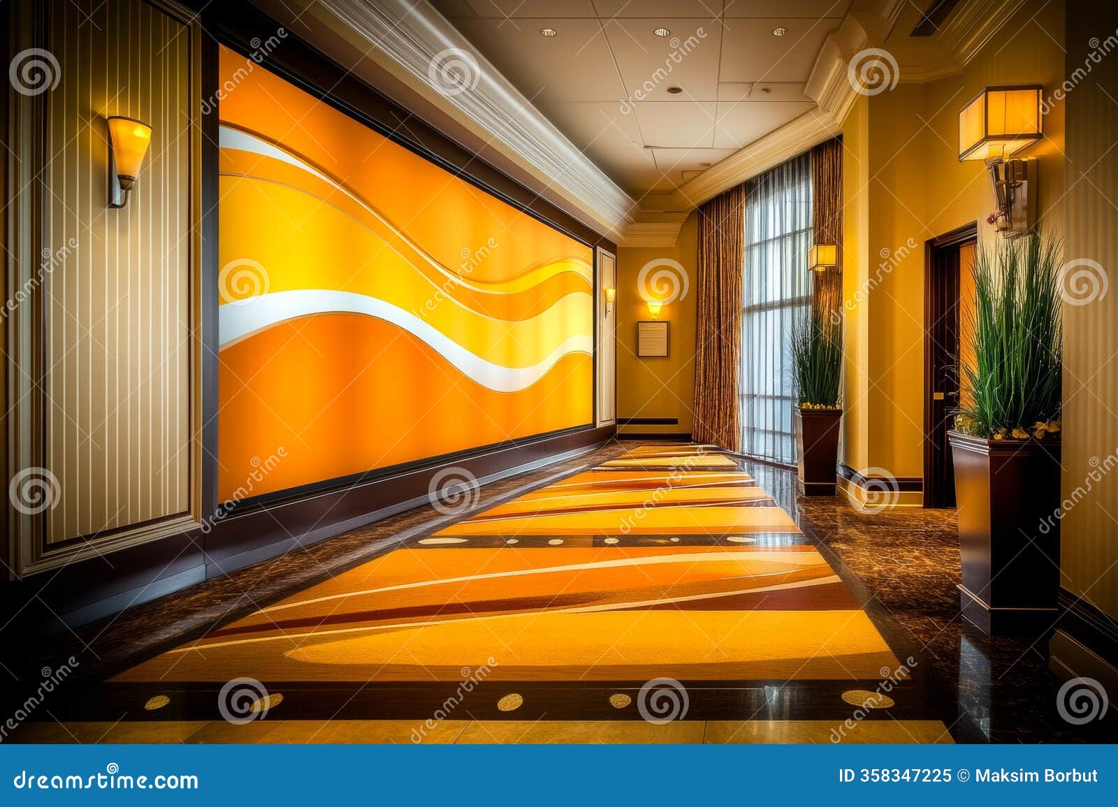 In a Hotel Ballroom, Projection Mapping Creates a Dynamic Digital ...