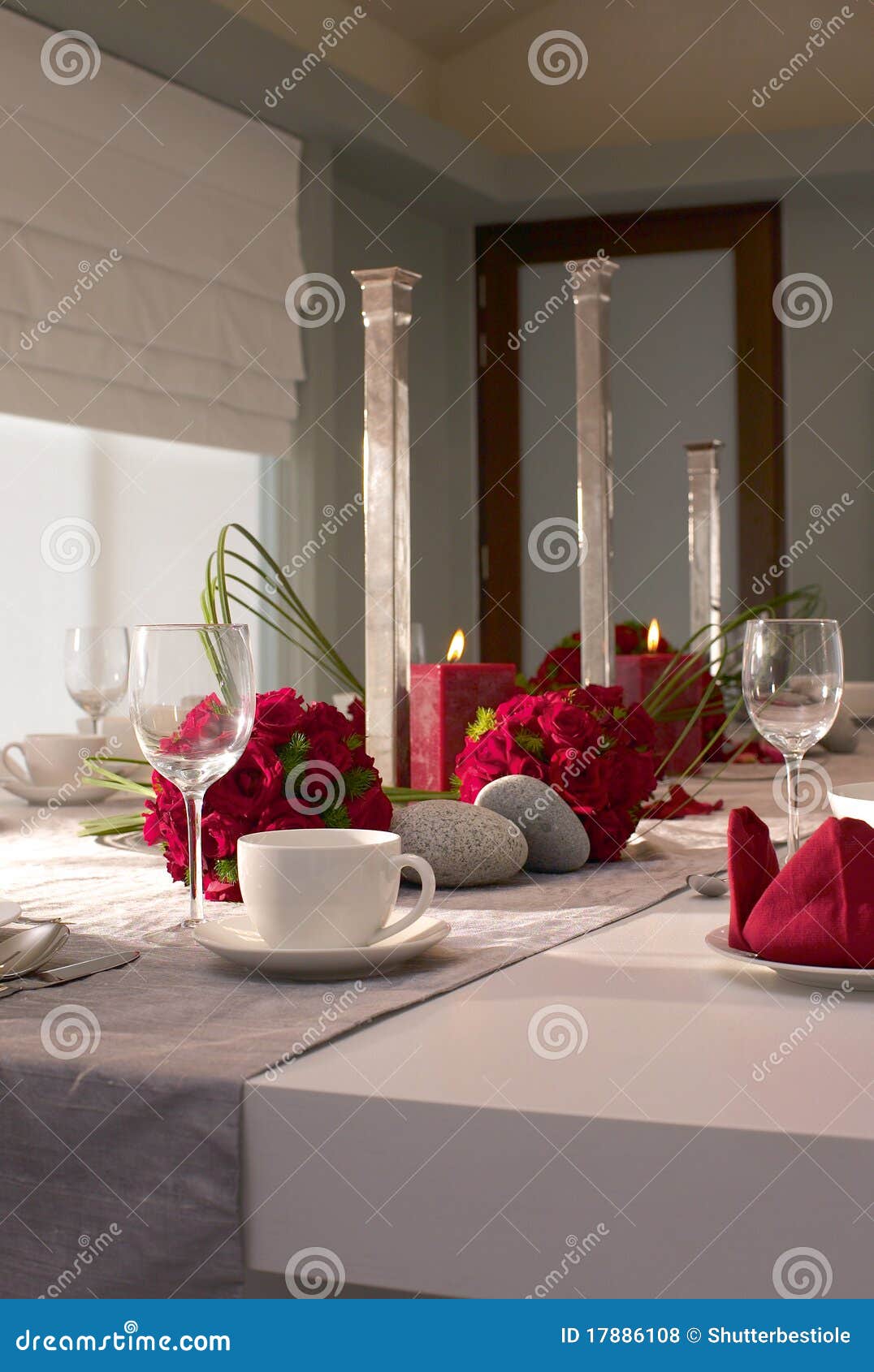 Hotel banquet table stock photo. Image of hotel, lunch - 17886108