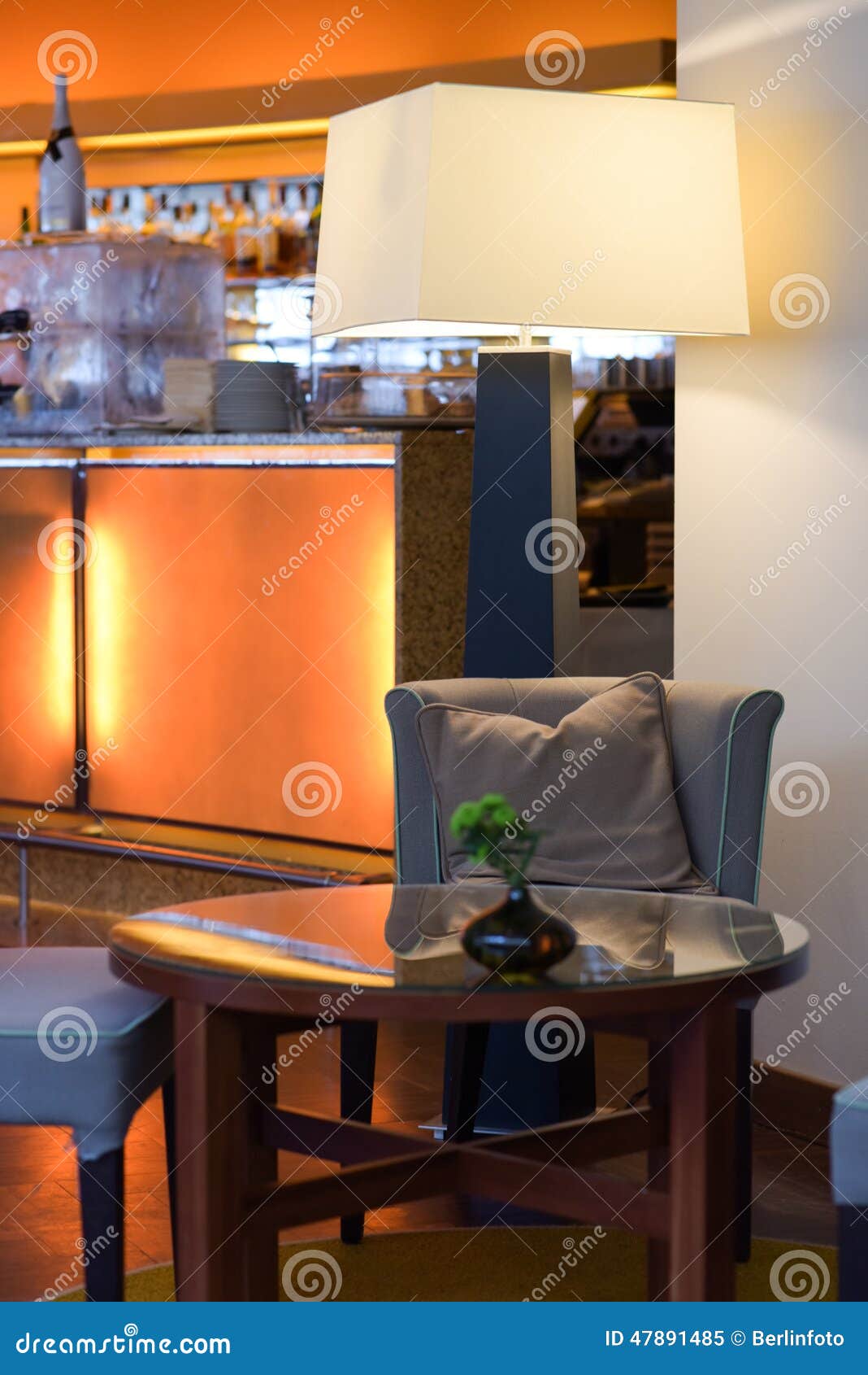 Hotel bar stock image. Image of furnished, chairs, berlin - 47891485