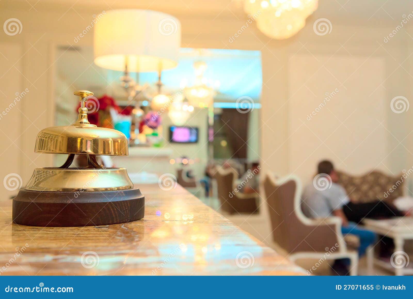 Hotel Bell stock image. Image of desk, bell, ding, motel - 27071655