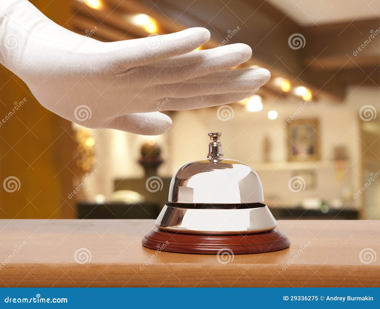 Hotel bell stock image. Image of rush, alert, bellman - 29336275