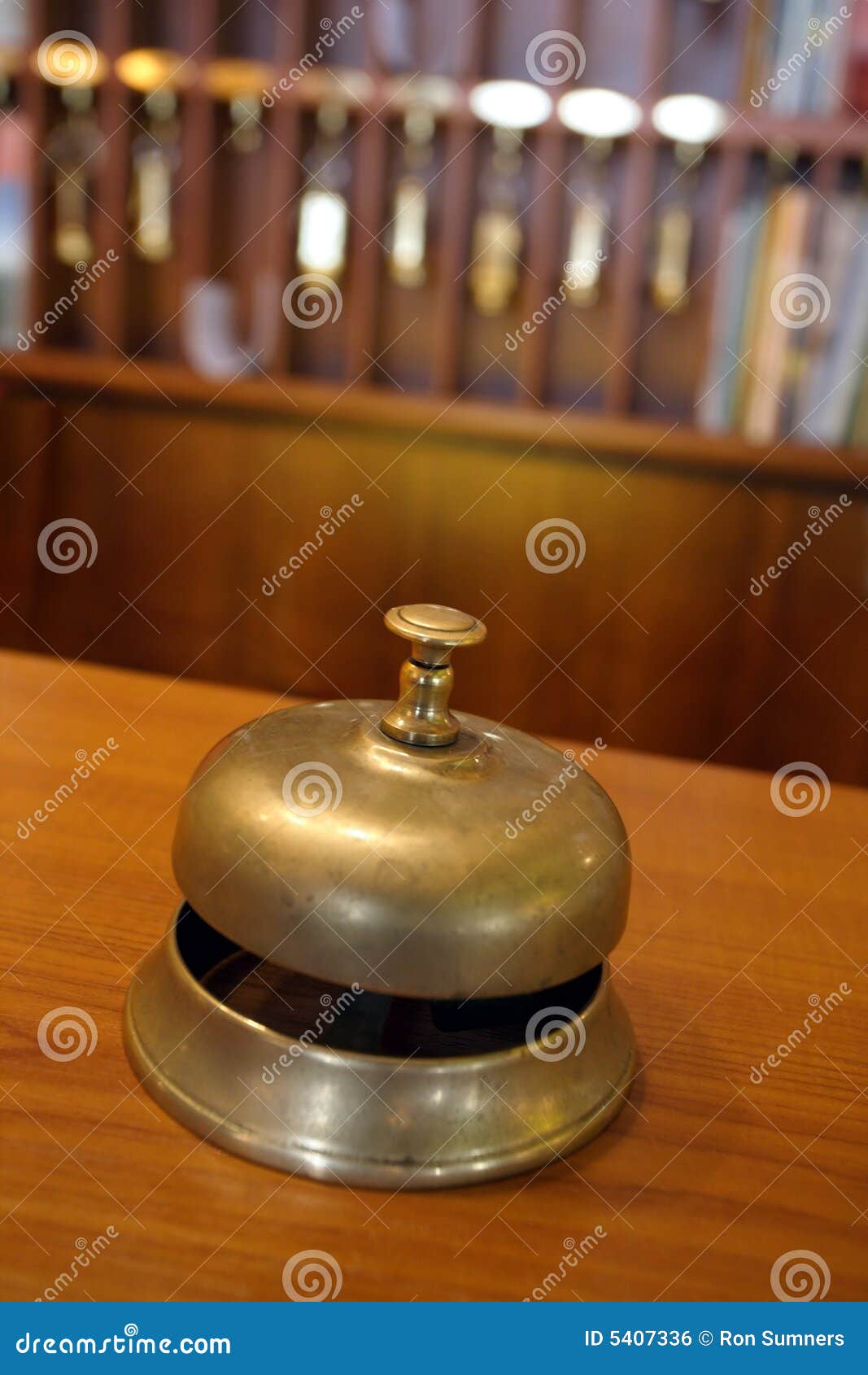 Hotel brass bell stock photo. Image of luxury, ding, serve - 5407336