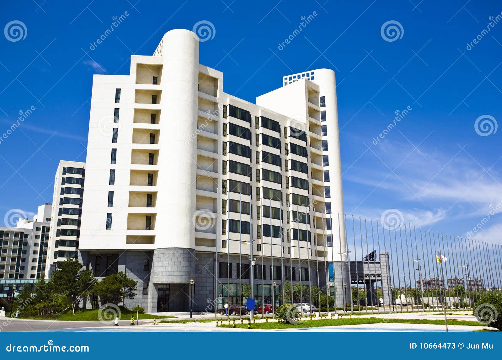 Hotel building stock image. Image of outdoor, district - 10664473
