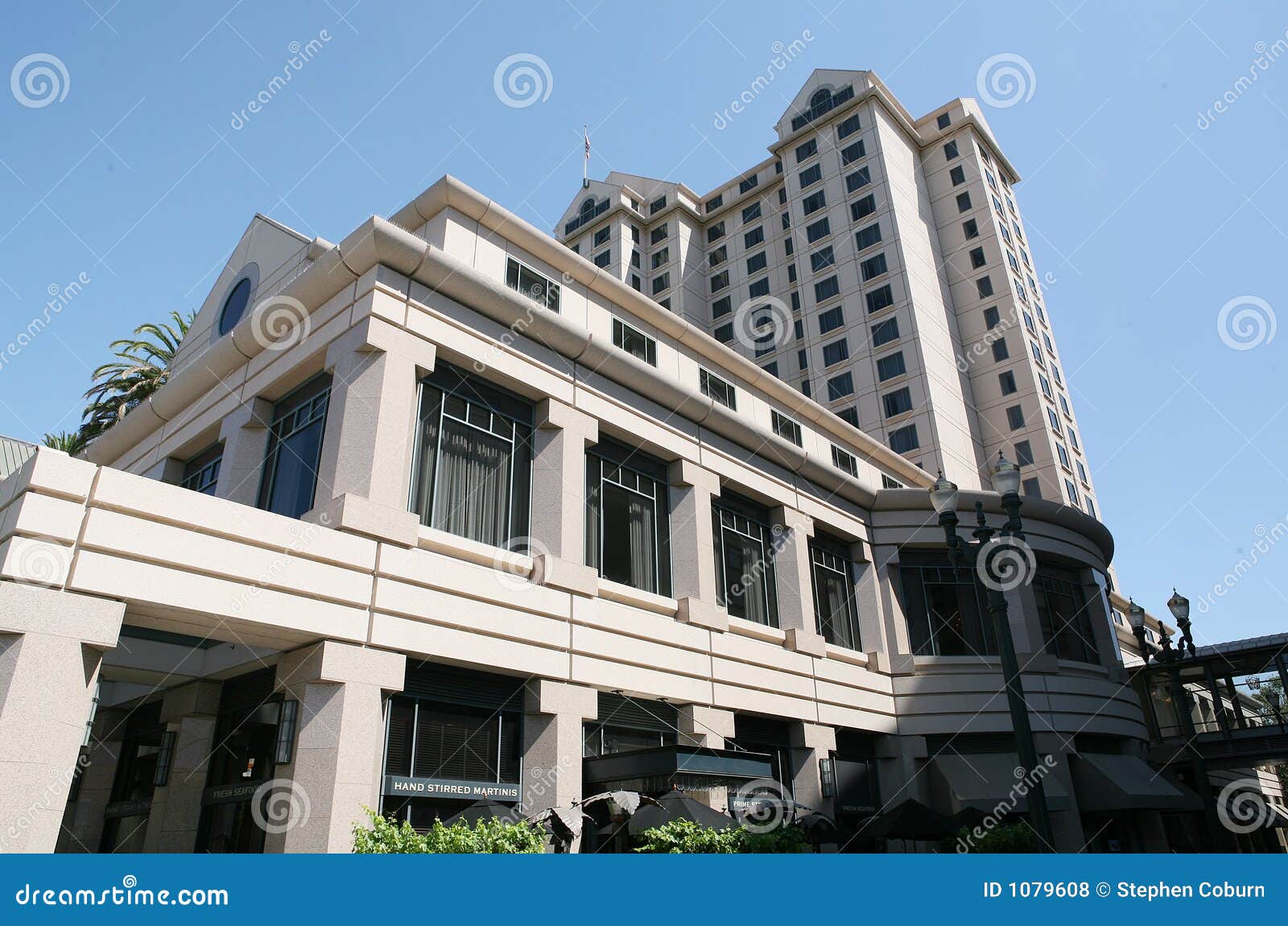 Hotel Building stock photo. Image of residential, clean - 1079608
