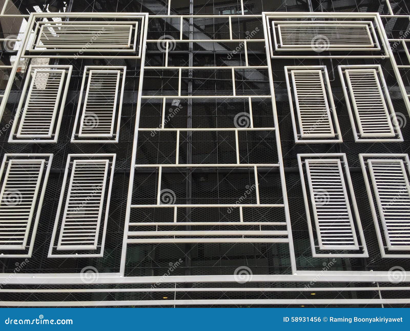 Hotel Building Windows Background Stock Photo - Image of facade ...