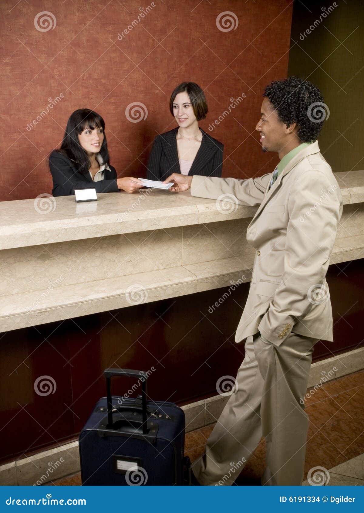 Hotel - business traveler stock photo. Image of welcome - 6191334