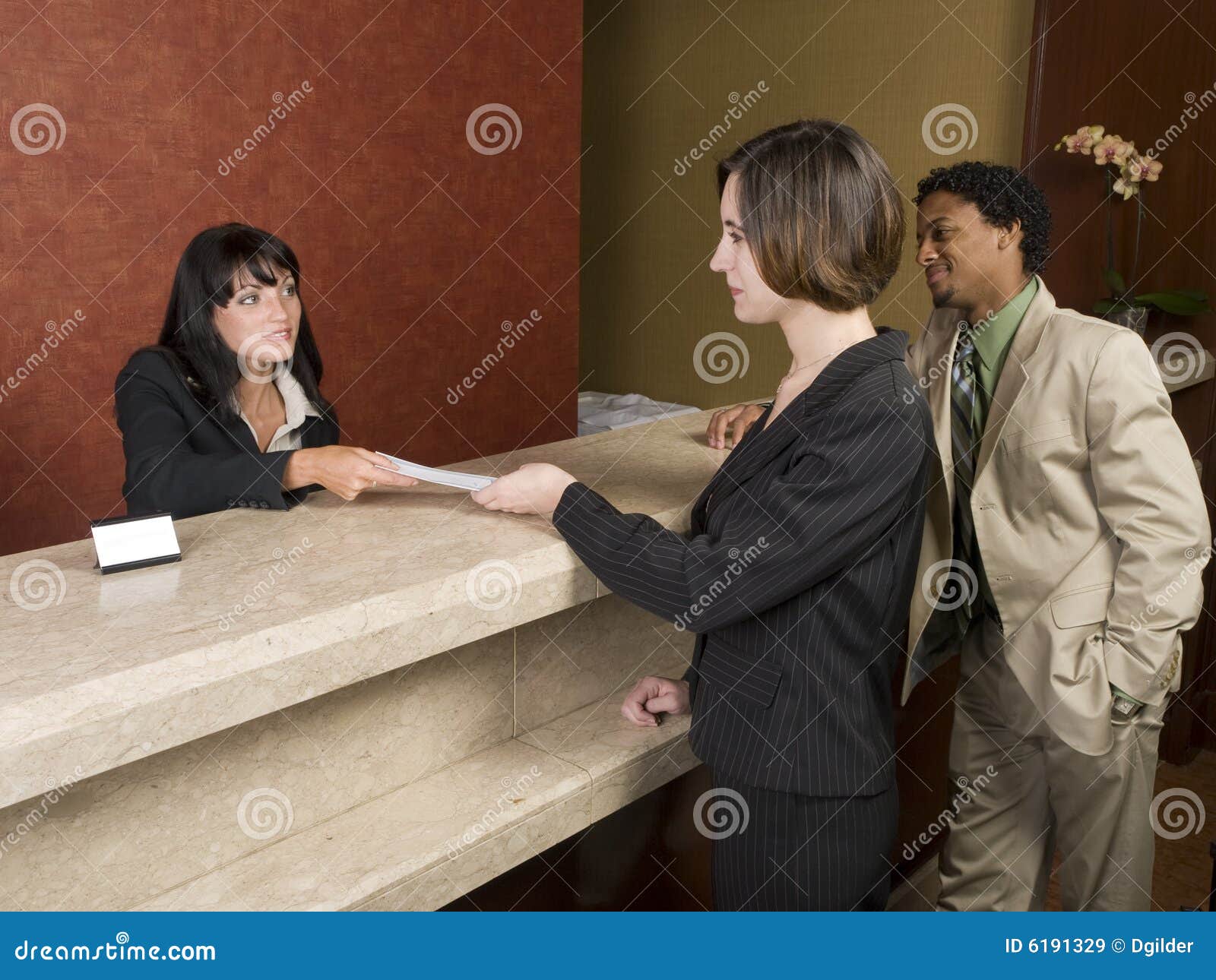 Hotel - business travelers stock image. Image of manager - 6191329