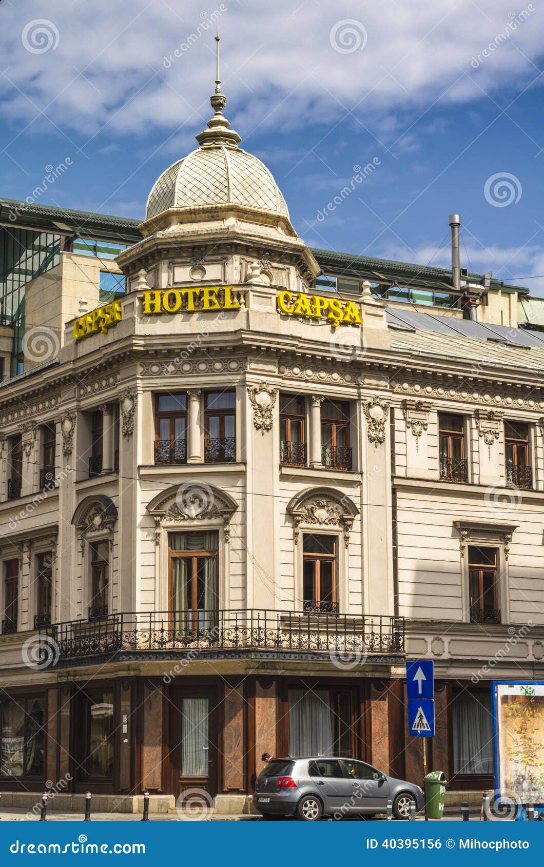 Hotel Capsa Bucarest foto editorial. Imagen de arquitecto - 40395156