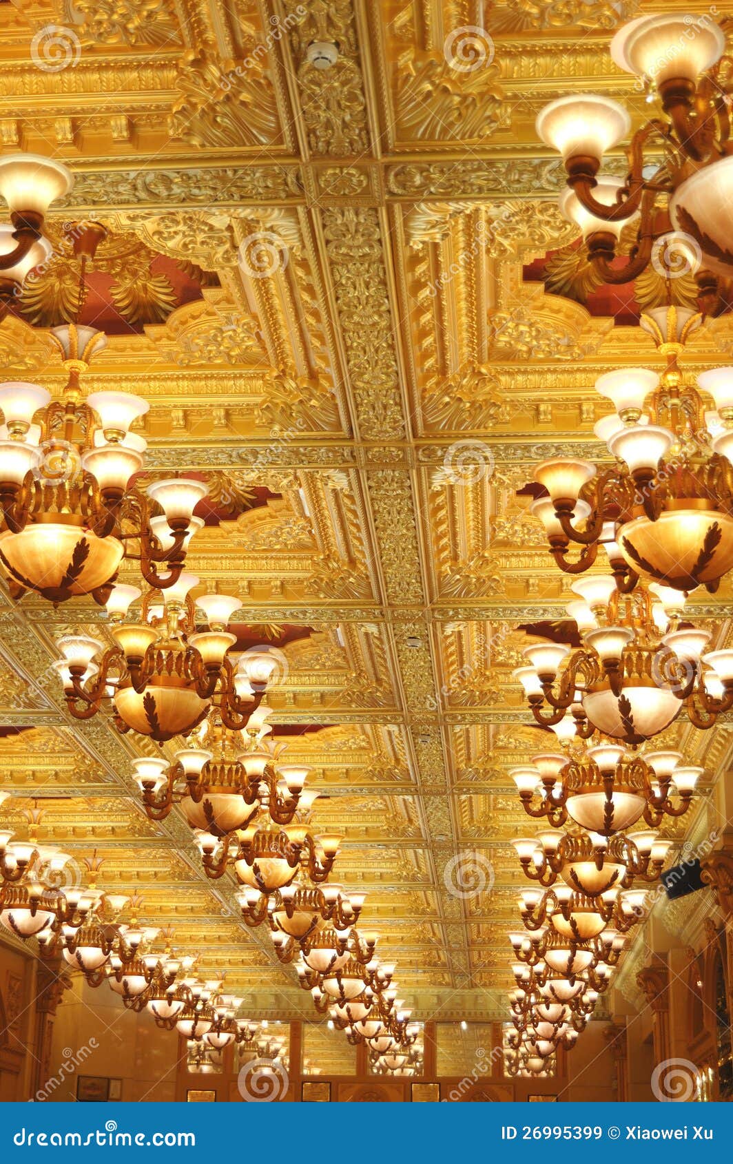 The hotel ceiling stock image. Image of decor, indoor - 26995399