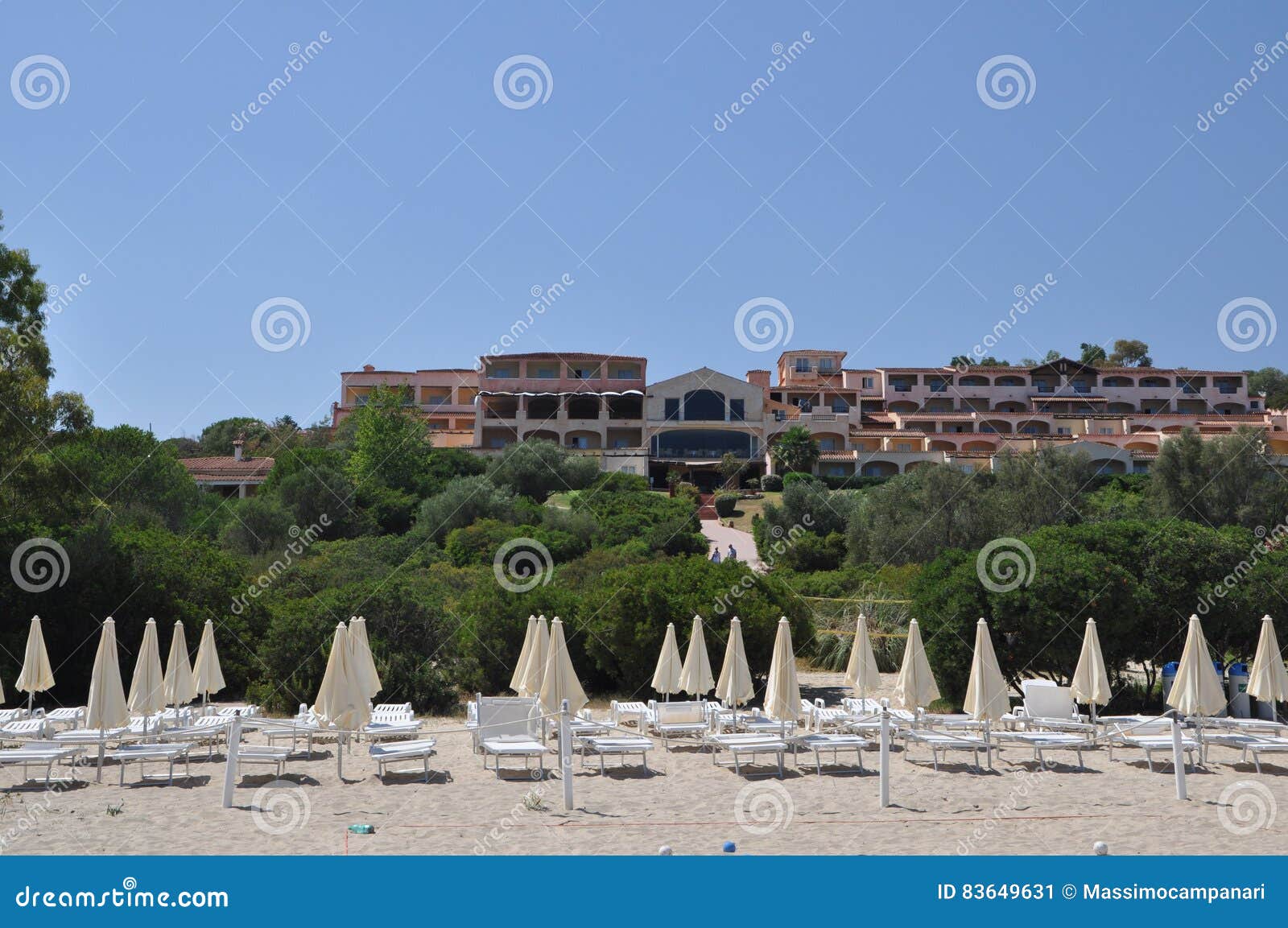 Hotel Colonna Beach Sardinia Italy Editorial Photo - Image of cossi ...