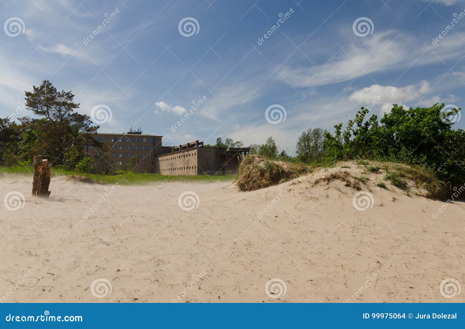 Hotel Complex Prora, Third Reich Project, Rugen, Germany Stock Photo ...