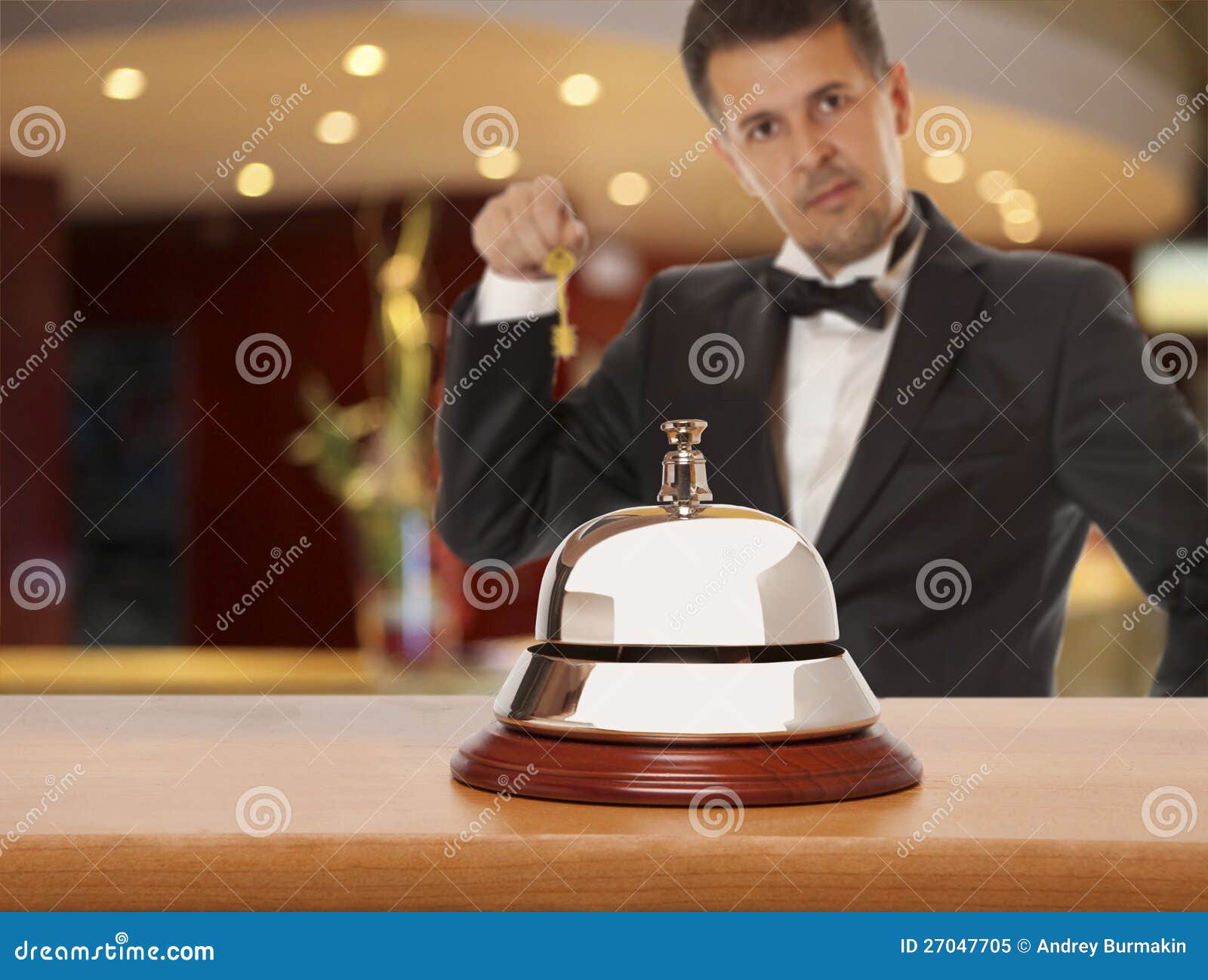 Hotel Concierge stock image. Image of hospitality, hotel - 27047705