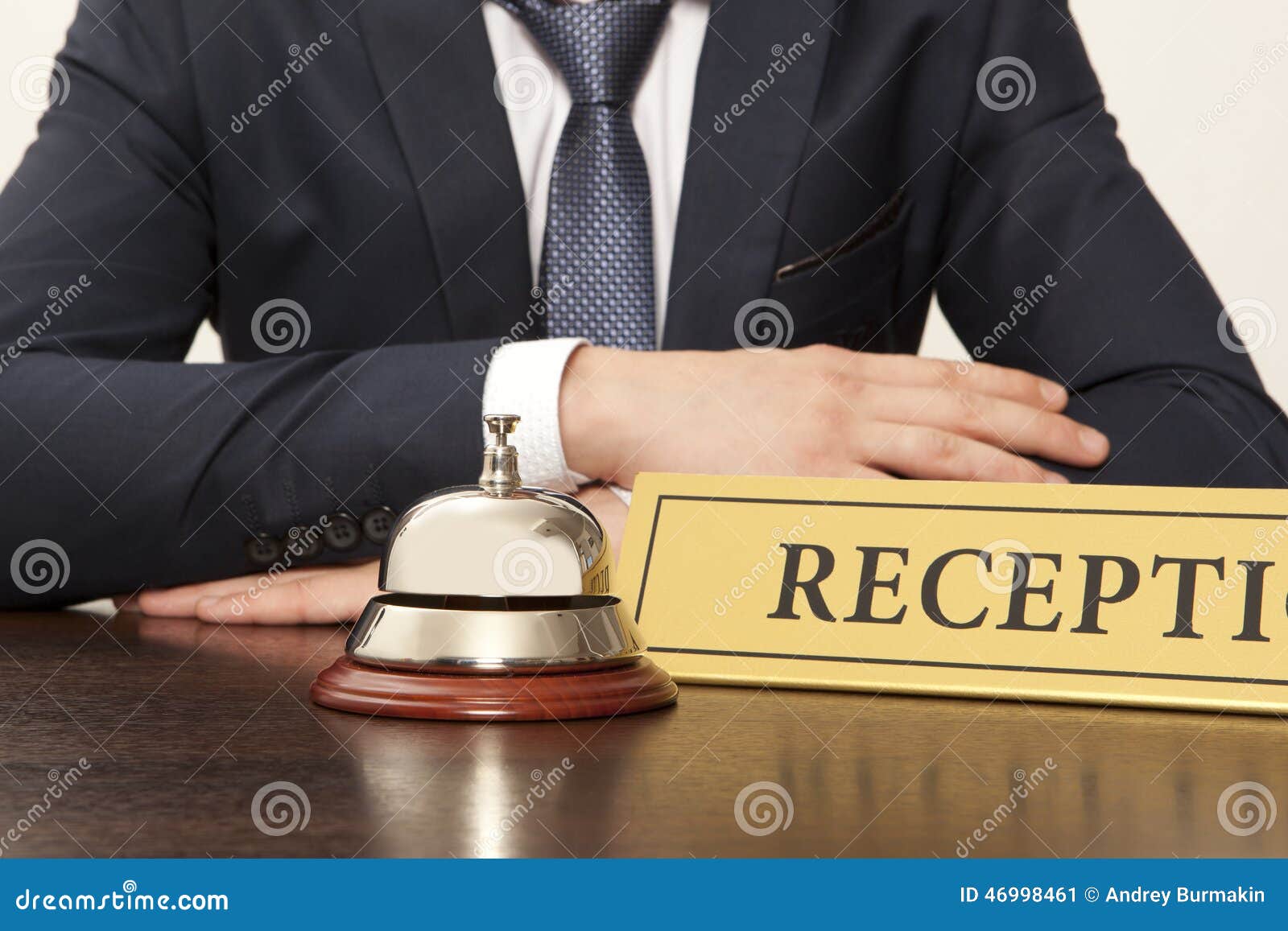 Hotel Concierge stock image. Image of bell, checkout - 46998461