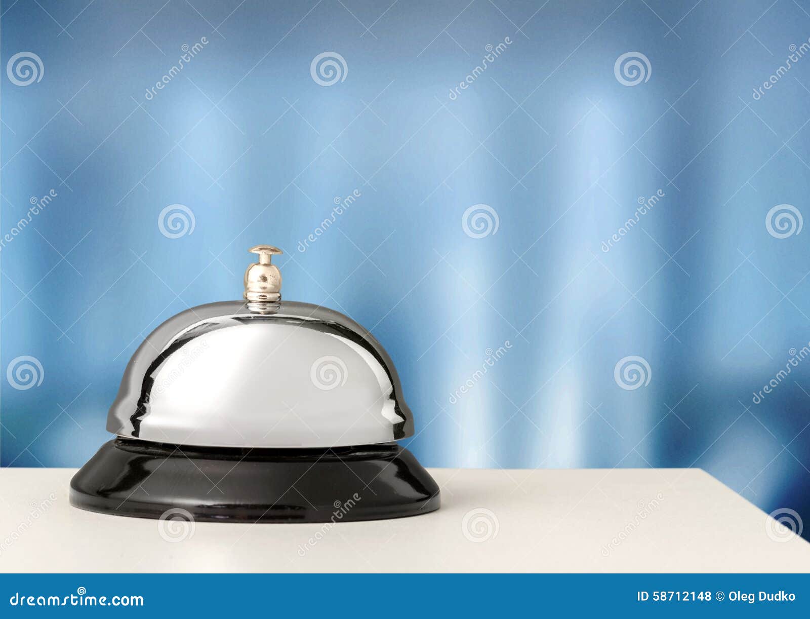 Hotel stock photo. Image of hotel, handbell, brass, symbol - 58712148
