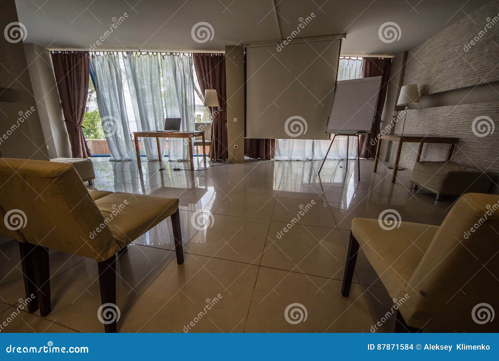 Hotel. Conference hall stock photo. Image of conference - 87871584