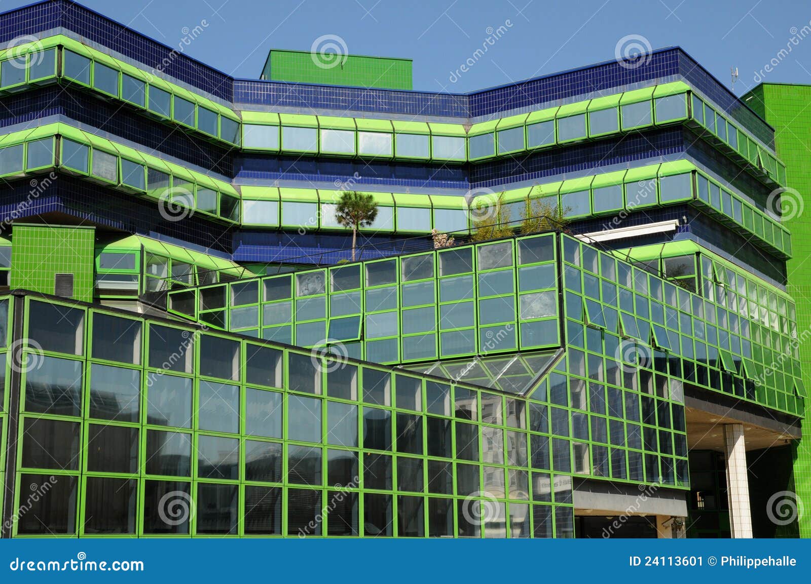 Hotel D Agglomeration in Cergy Pontoise Stock Image - Image of pontoise ...