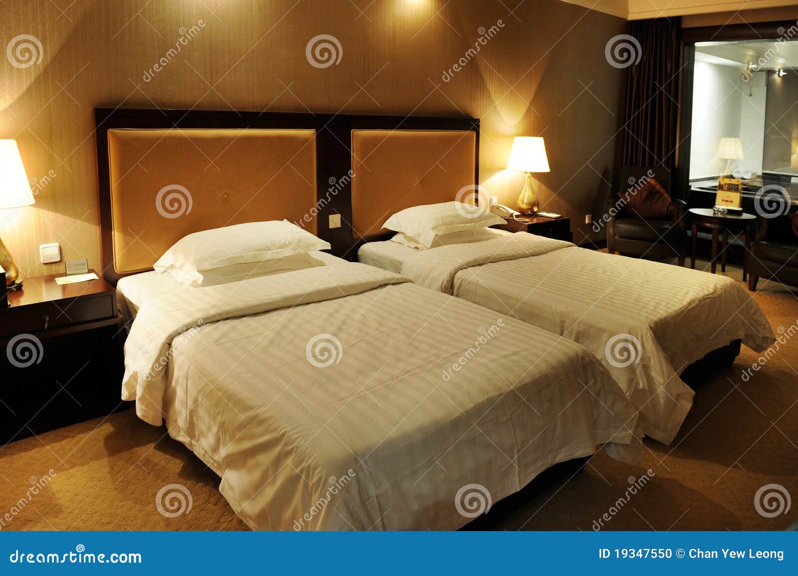 Hotel deluxe room stock photo. Image of carpet, accommodation - 19347550