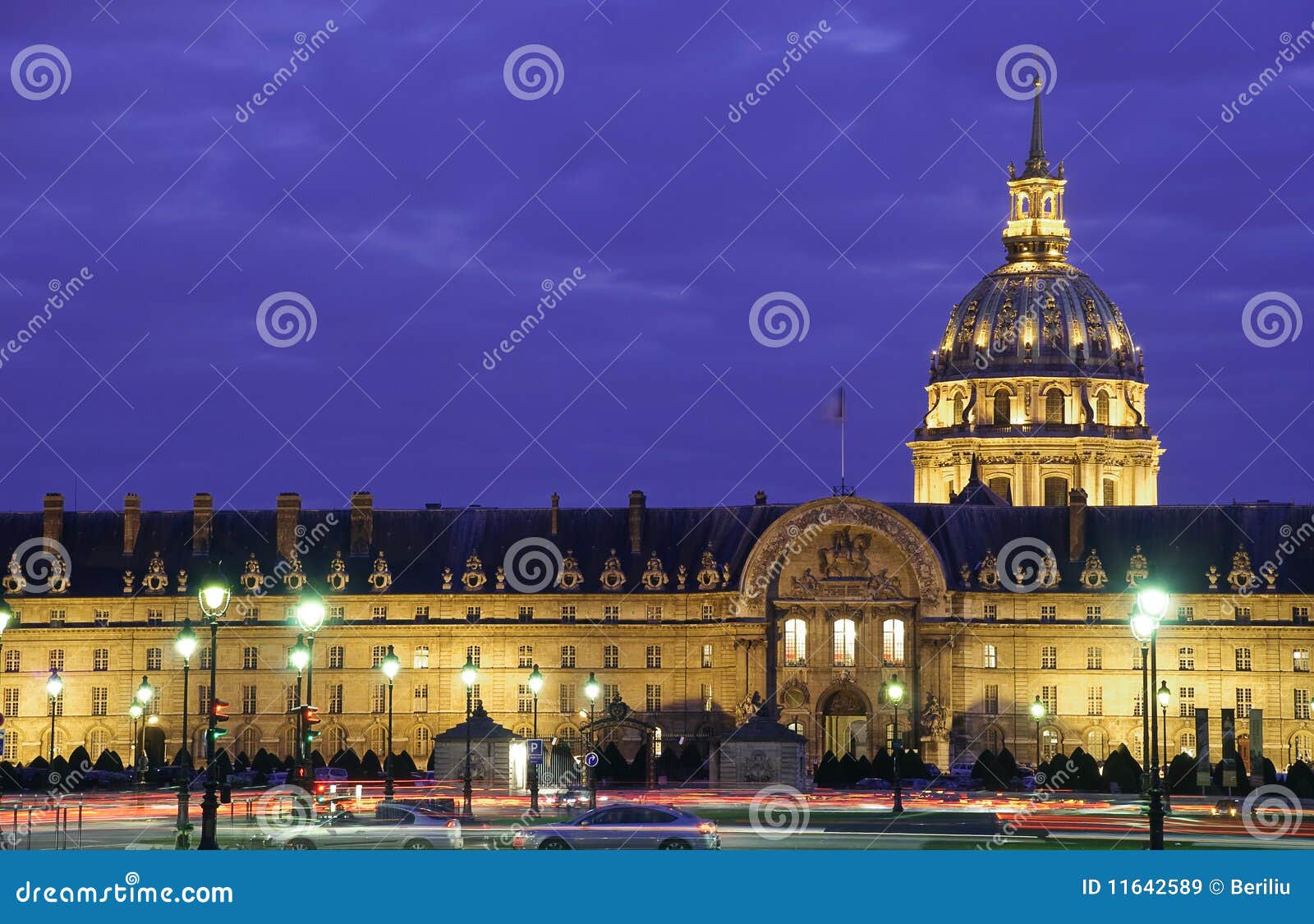 Hotel des invalides stock image. Image of tomb, exposure - 11642589