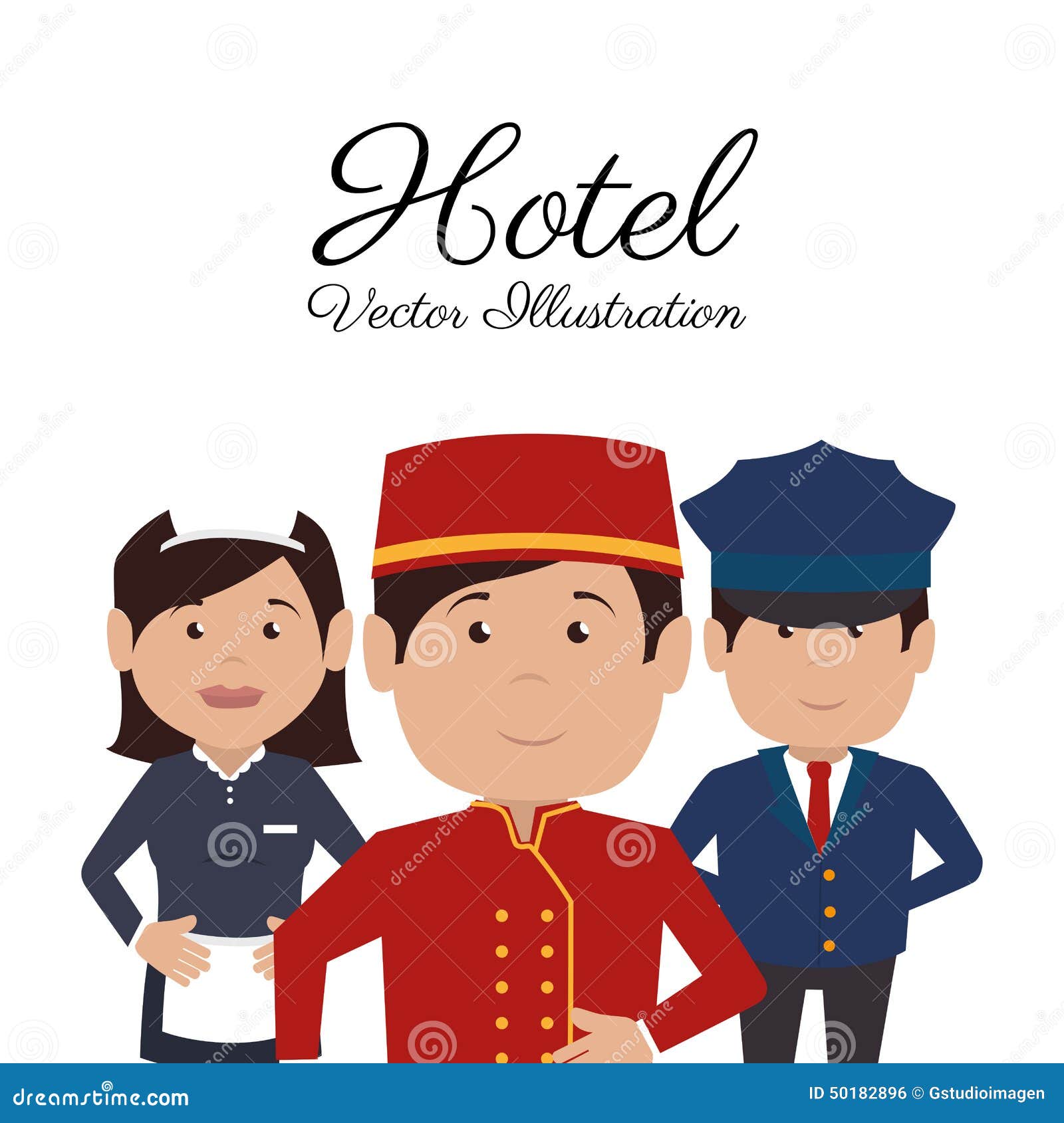 Hotel Design, Vector Illustration. Stock Vector - Illustration of ...