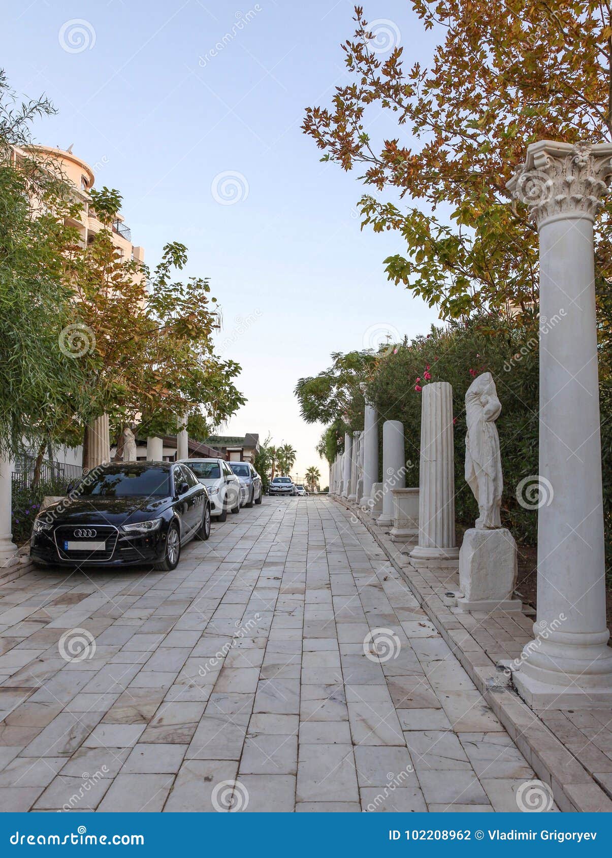 Hotel in Didim. Turkey editorial photography. Image of didim - 102208962