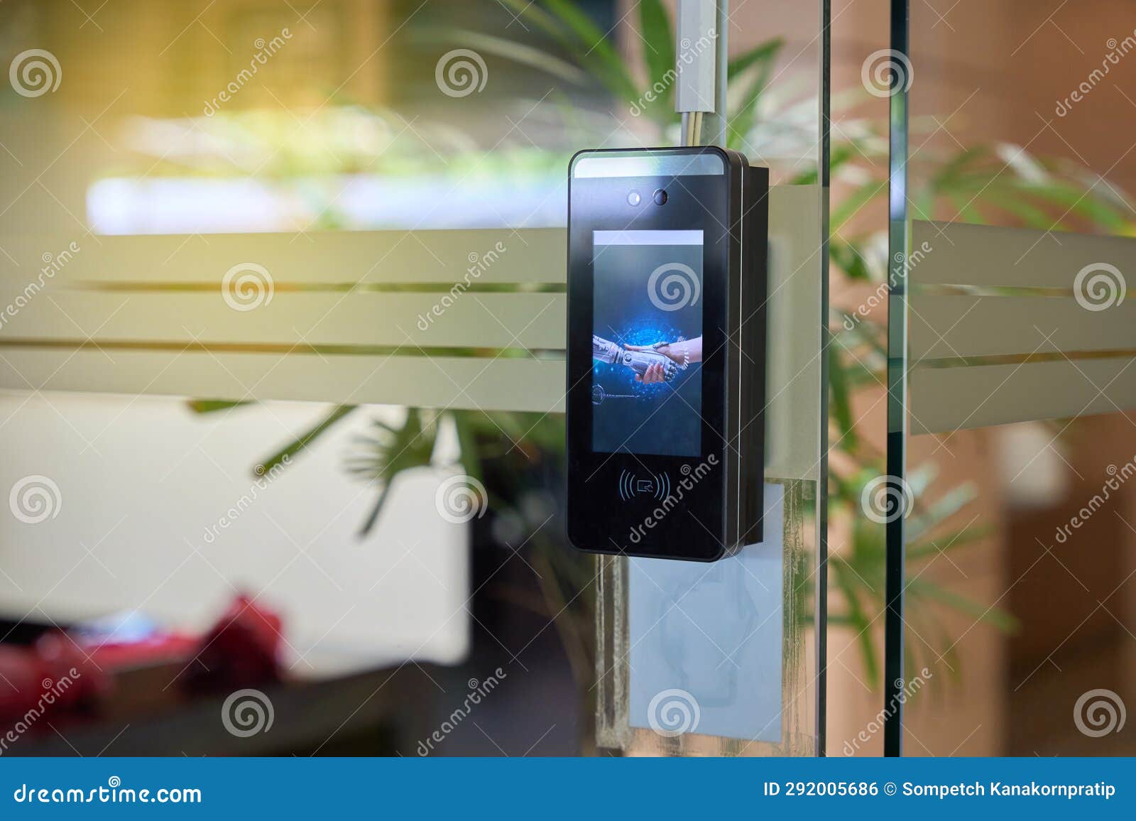 Hotel Digital Door Lock for Security System Stock Photo - Image of ...