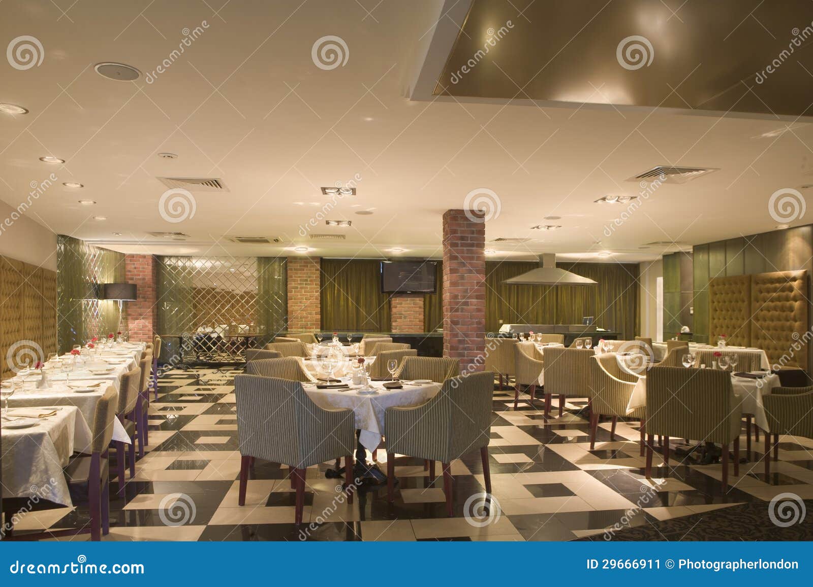 Hotel Dining Room stock image. Image of luxury, chairs - 29666911
