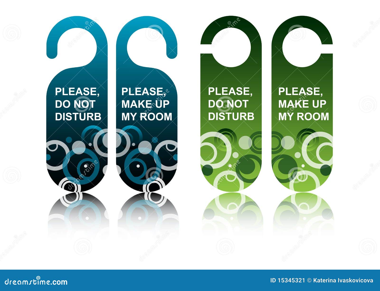 Hotel door tags stock vector. Illustration of entrance - 15345321